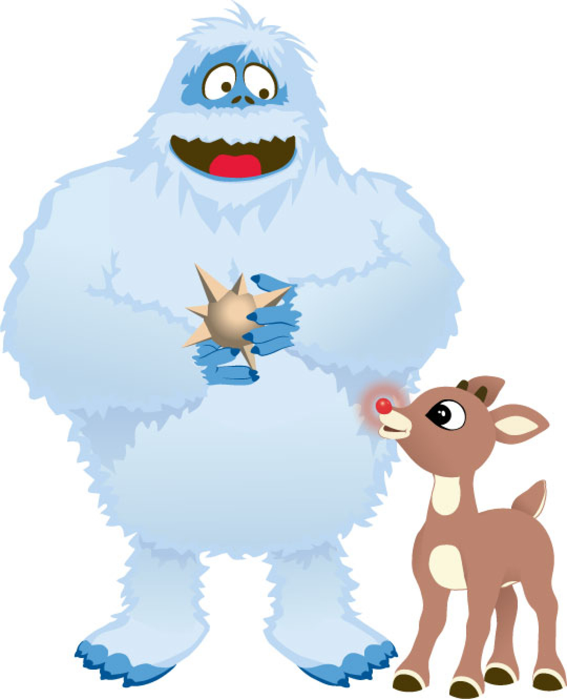 Bumble Rudolph Illustration
