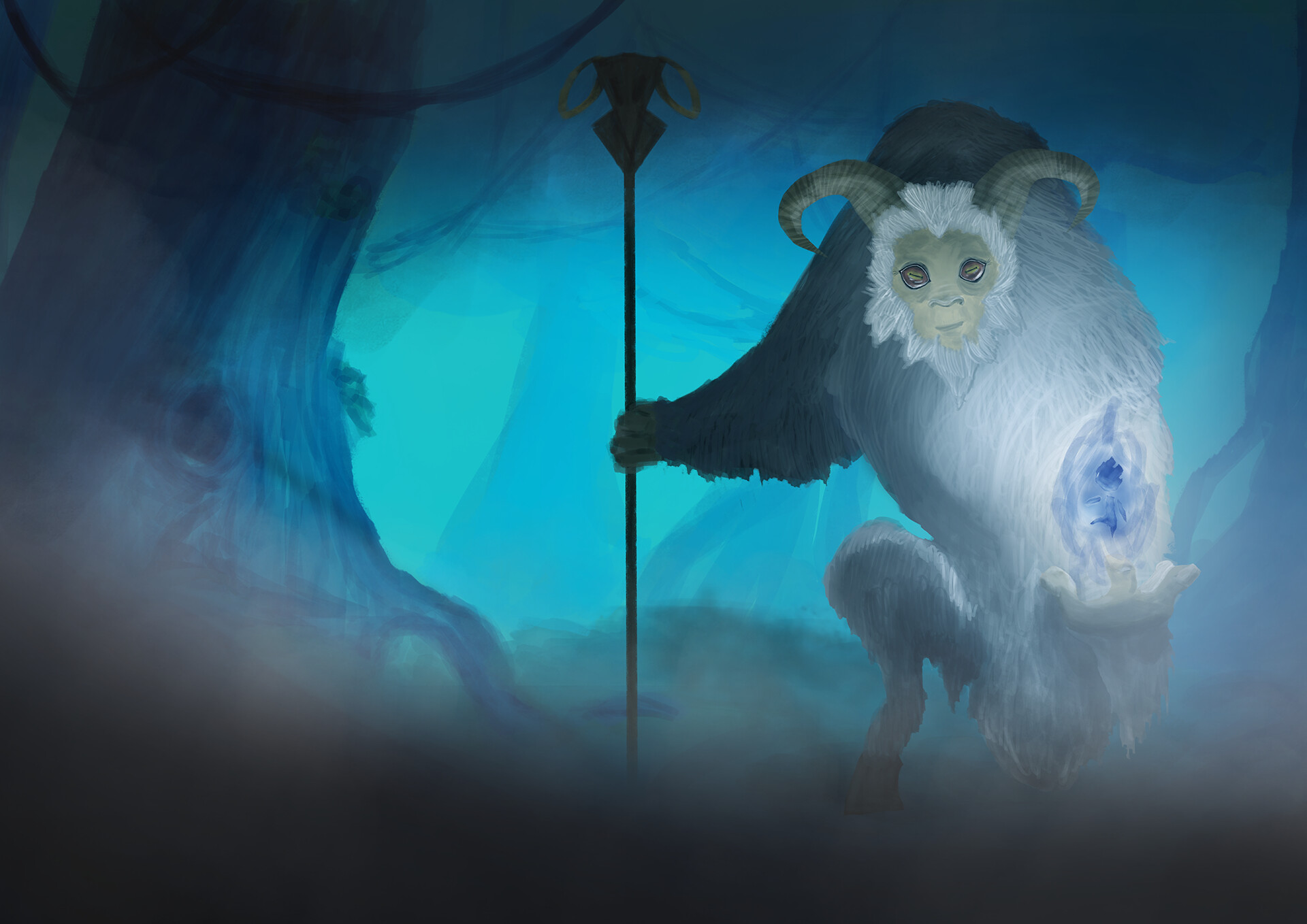 ArtStation - Guardian of the forest