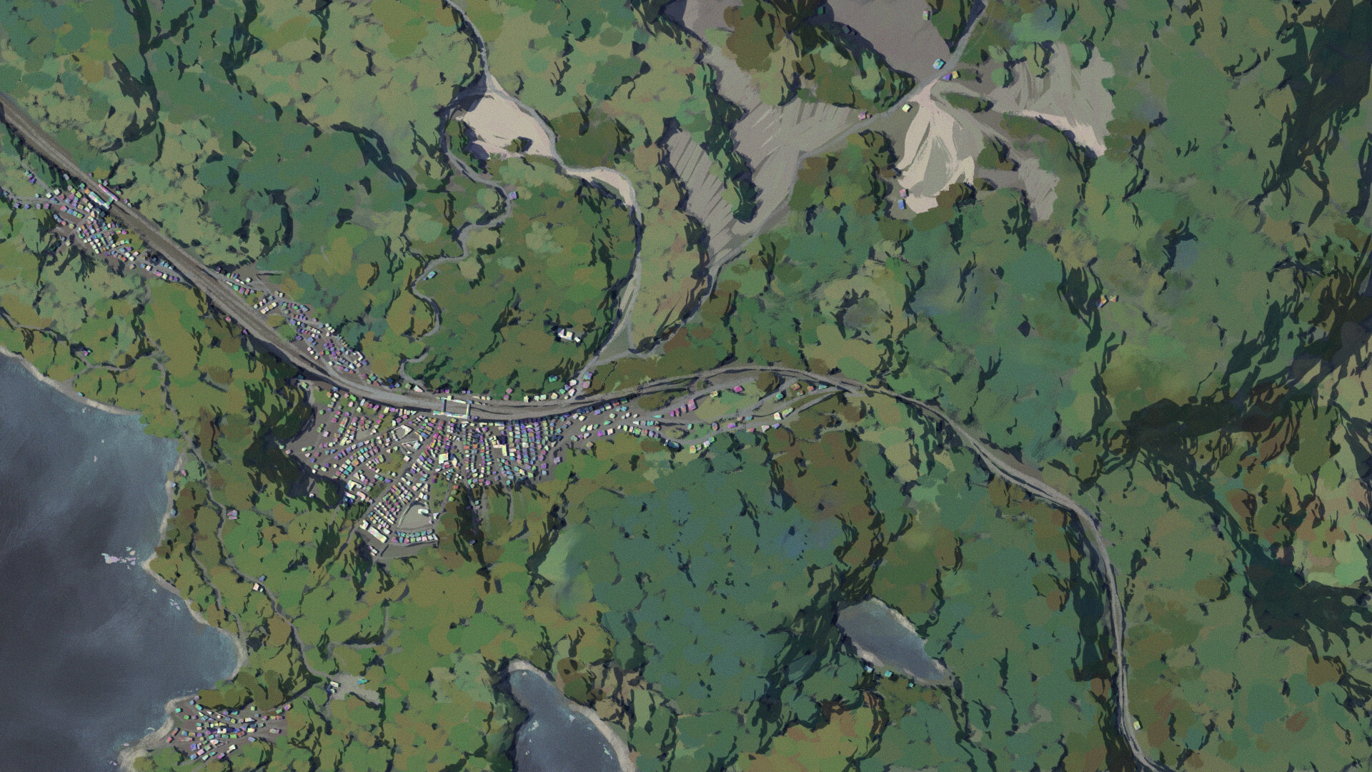 ArtStation - Virtual map