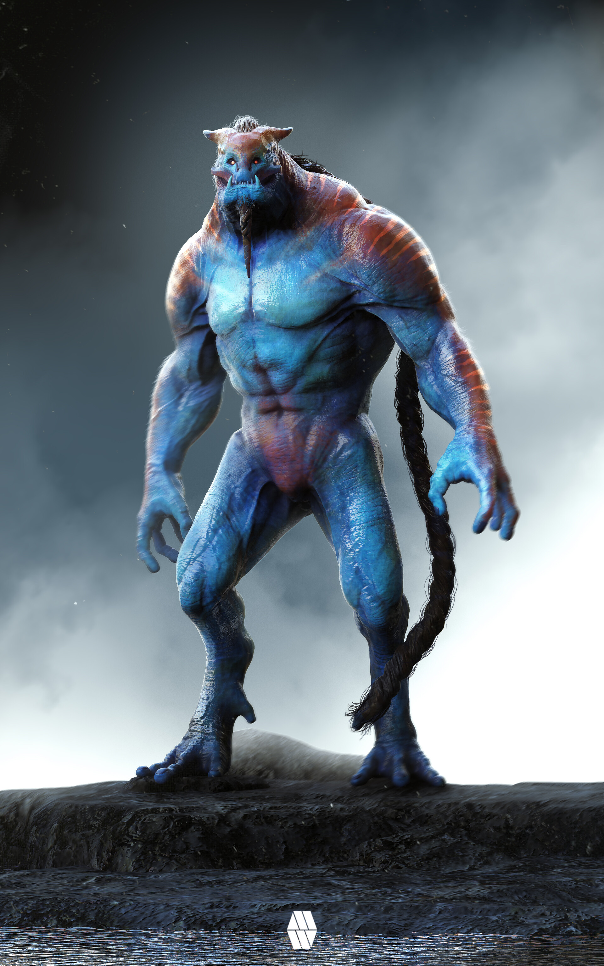 ArtStation - A Monster Calls - 'Goliath' Personal Project Revisited