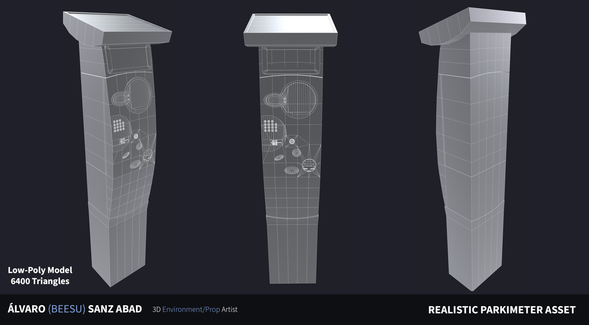 Álvaro (Beesu) Sanz Abad - Realistic Parkimeter Asset