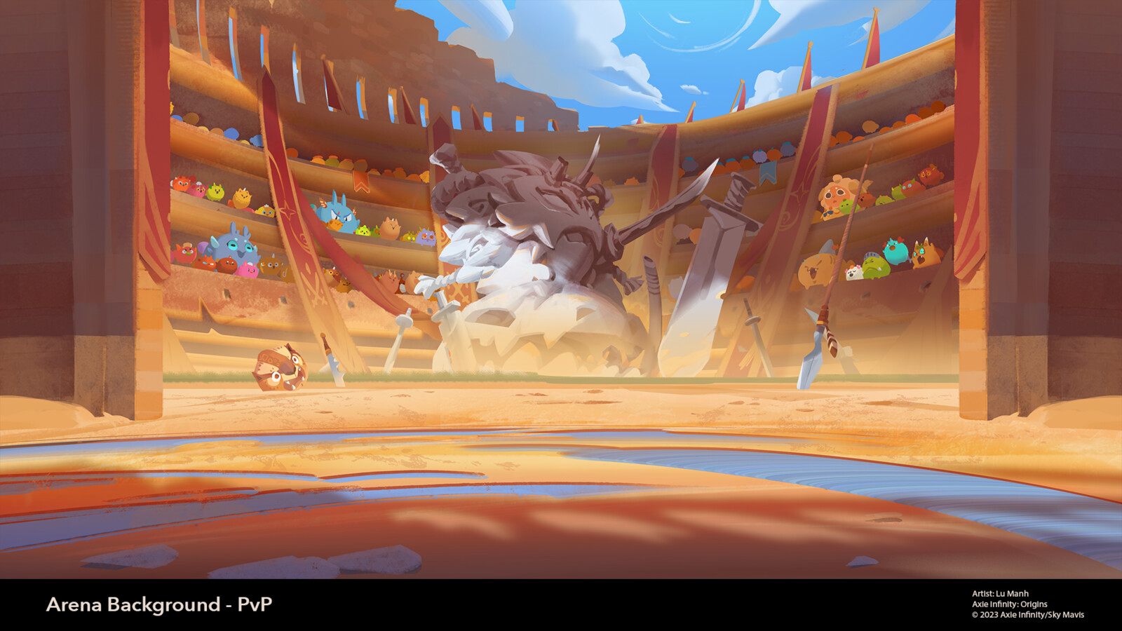 Sky Mavis - Arena Background