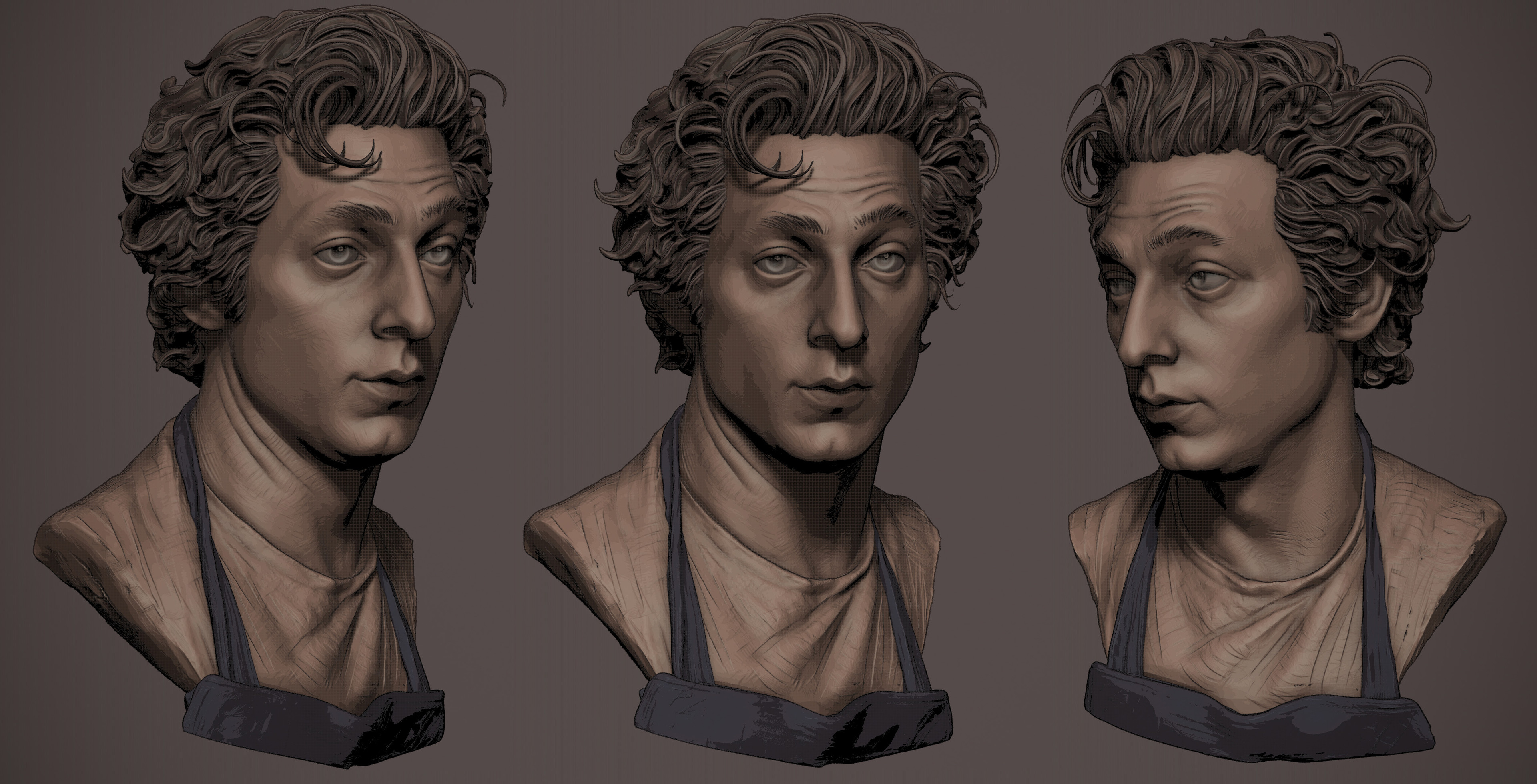 Carl Gonzalez - The Bear - Likeness Study