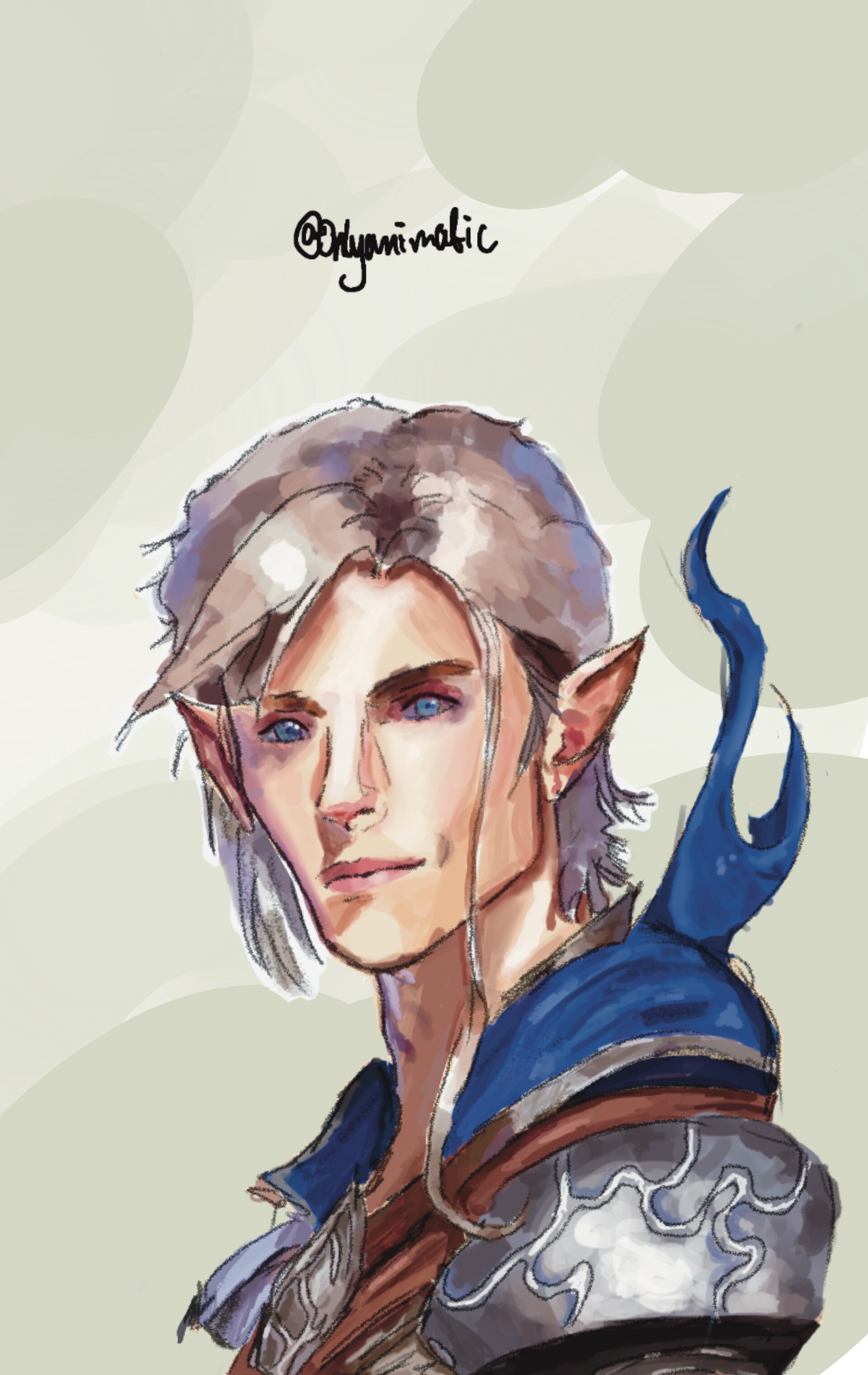 ArtStation - Elven light study 2023