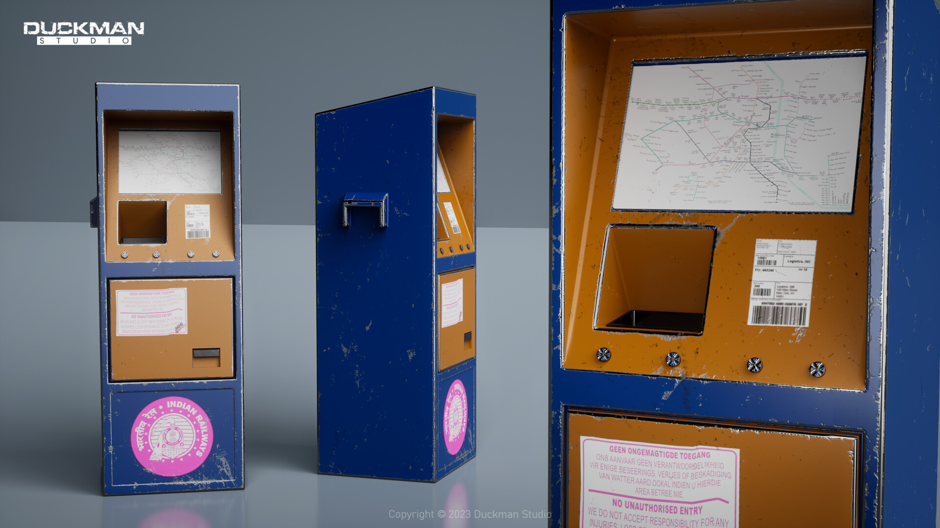 Duckman Studio - The Indian Railway Station