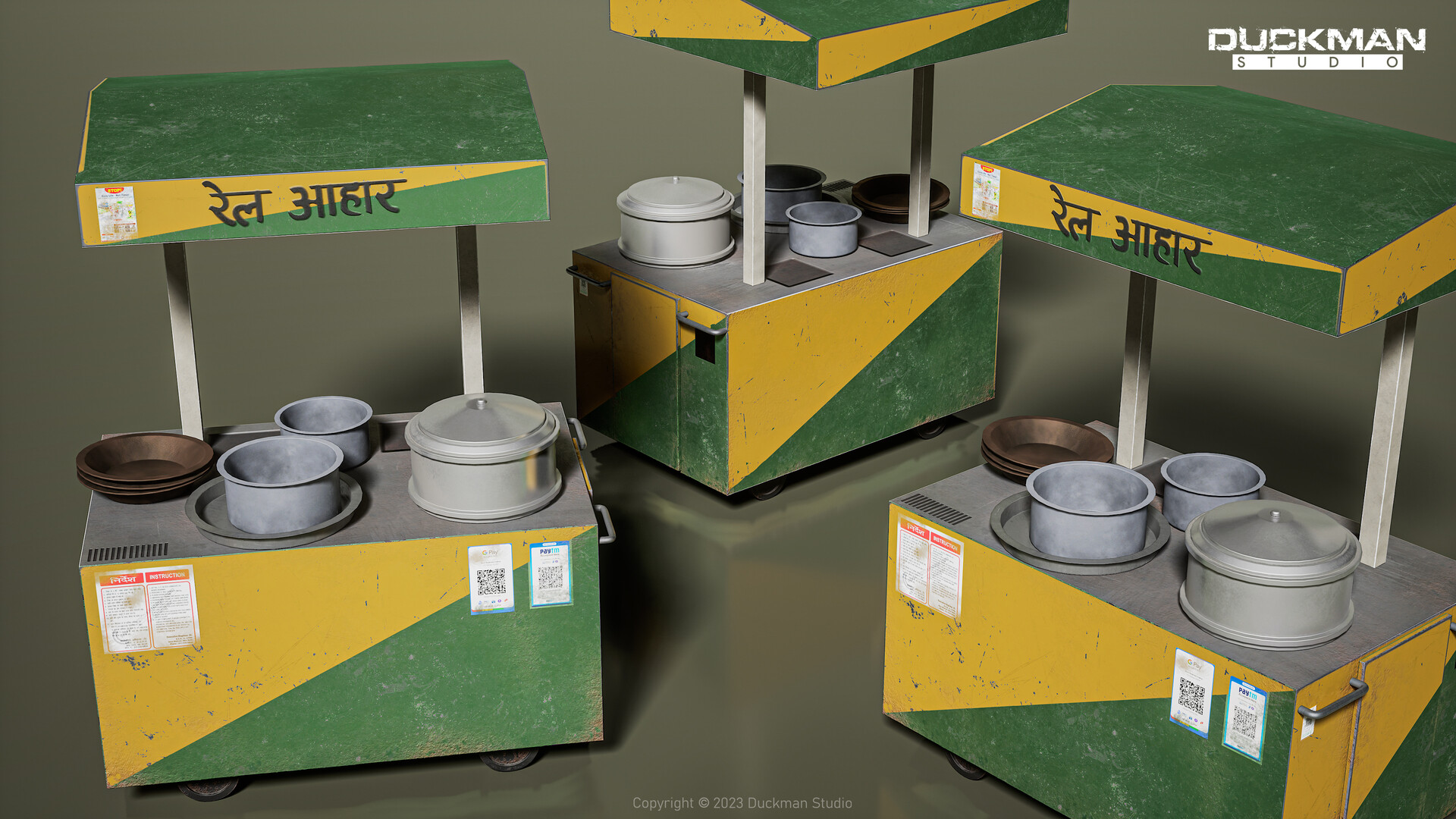 Duckman Studio - The Indian Railway Station