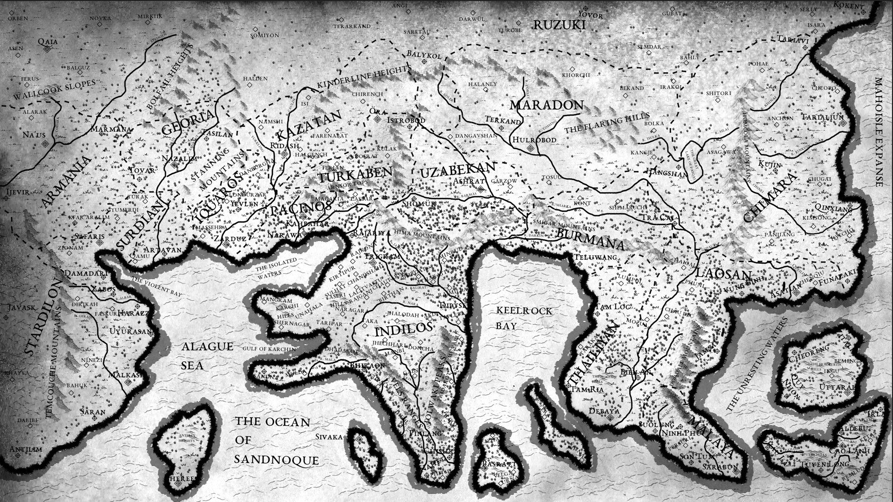 Varun Prabhu - Arsia World Map