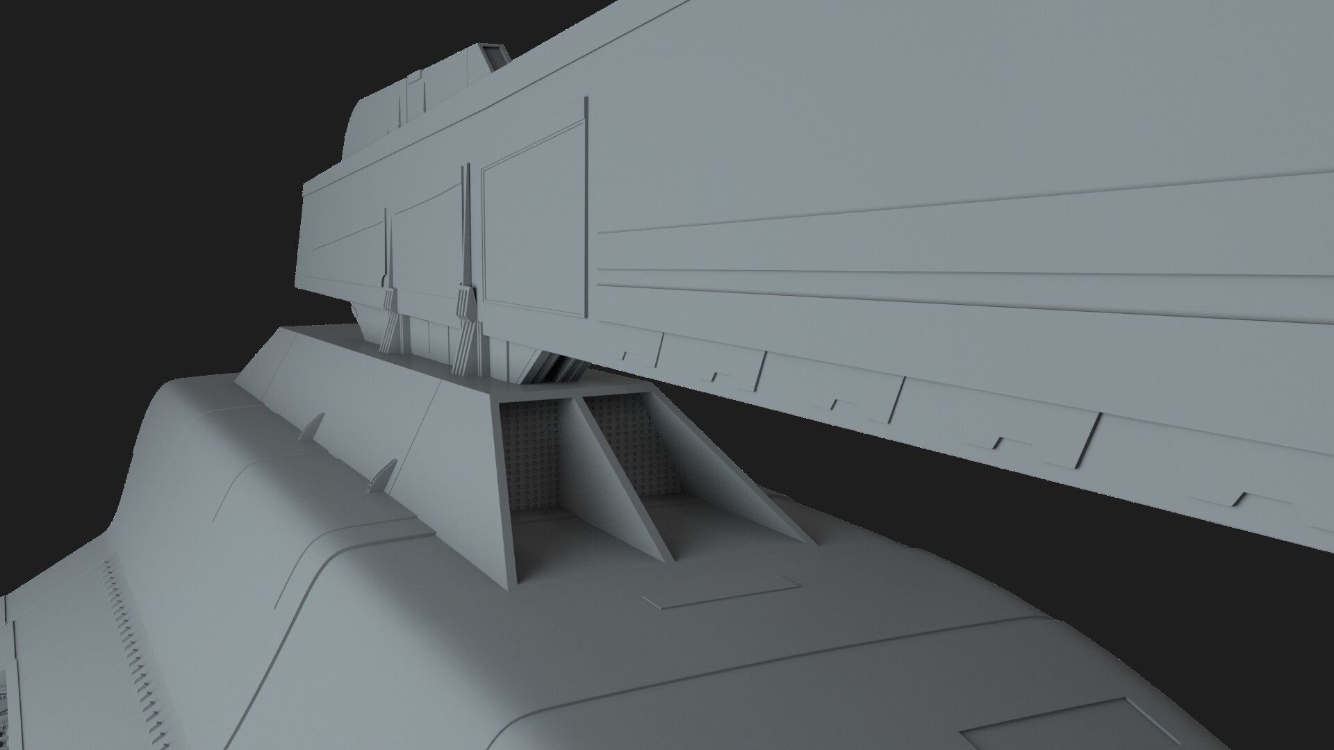 Antoine Danion - Theta-class shuttle - Star Wars Palpatine's spaceship