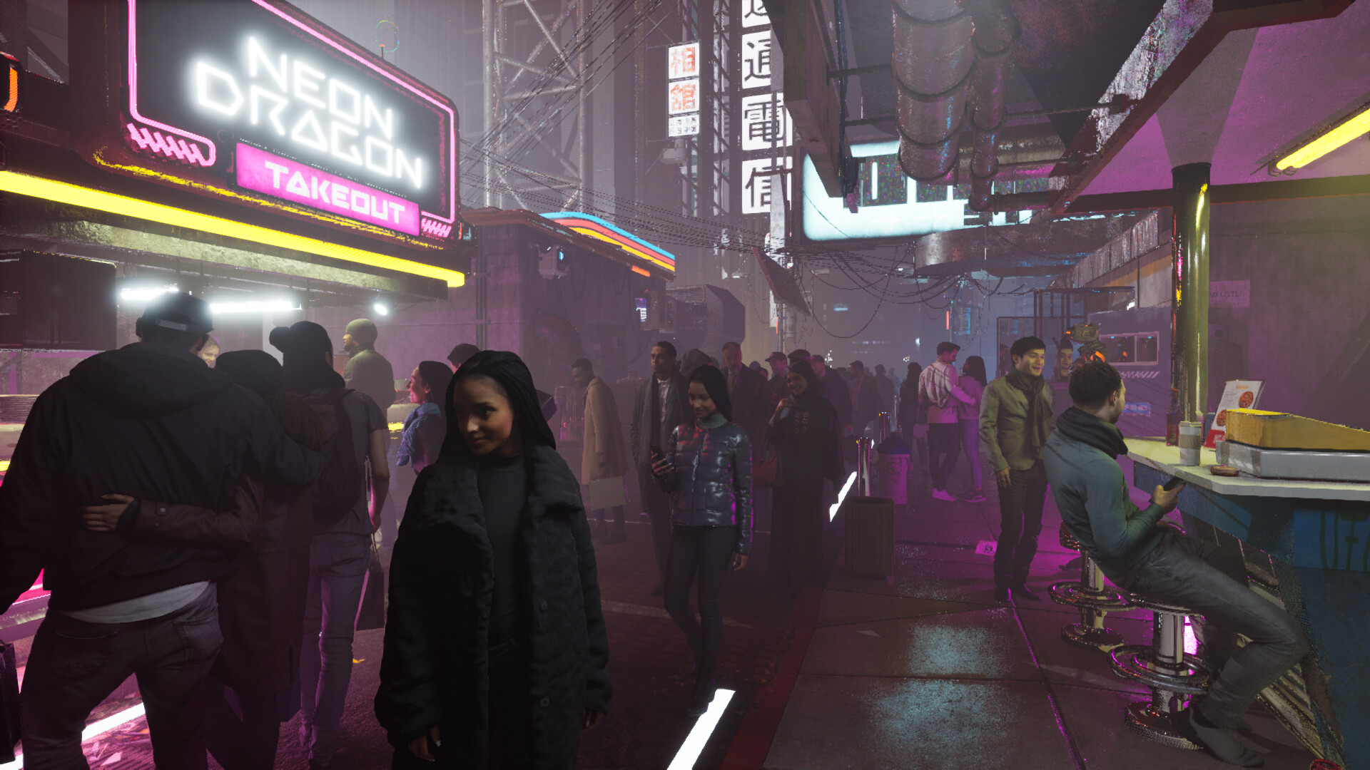 ArtStation - Cyberpunk Alleyway