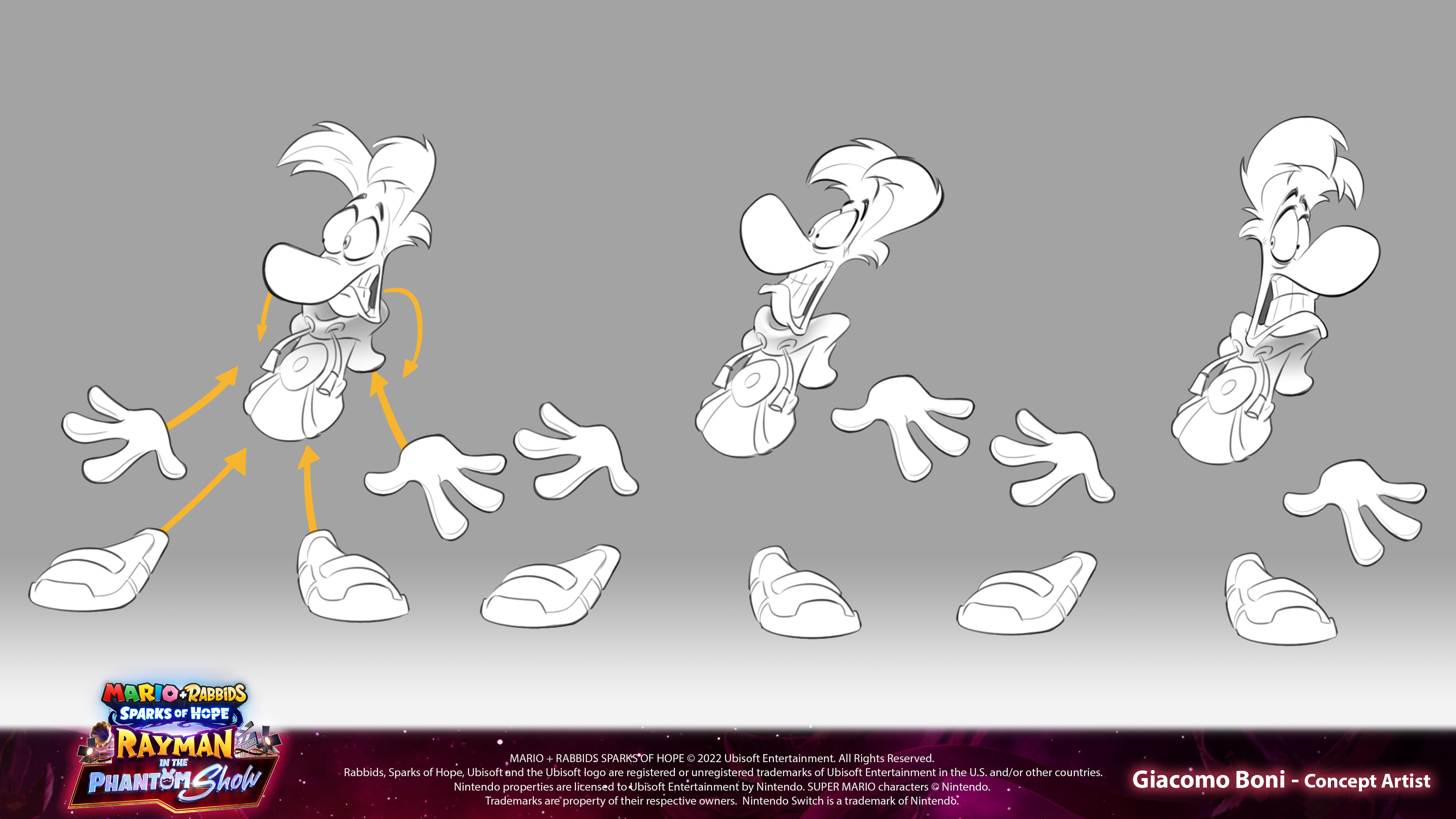 Giacomo Boni - Rayman in the Phantom Show - Mario+Rabbids Sparks of ...