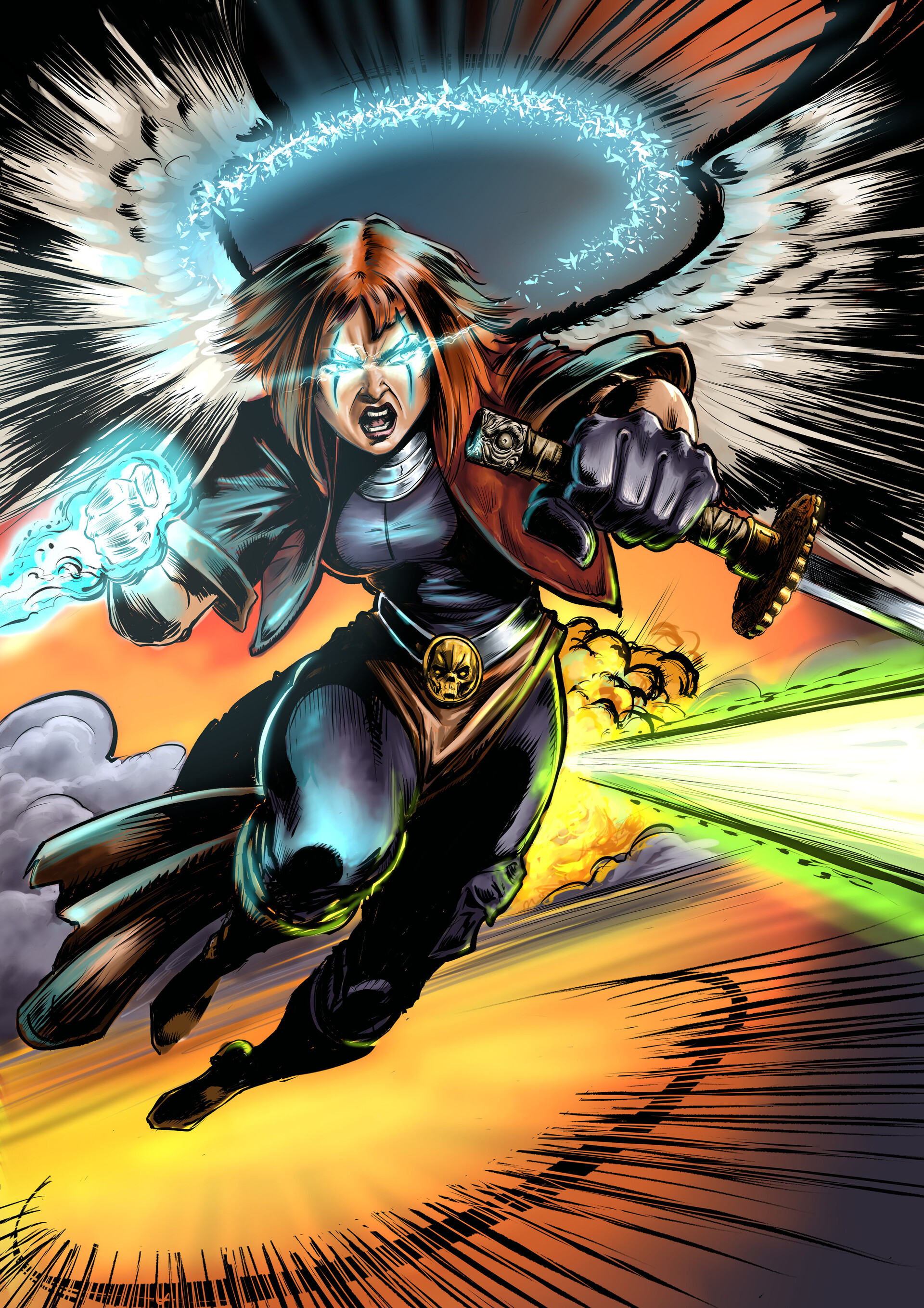 ArtStation - angel attack