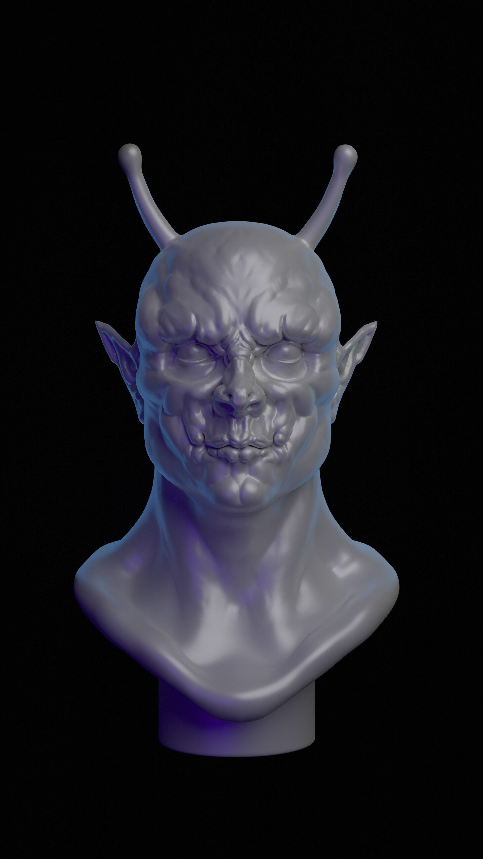 ArtStation - GORGULON - Alien Bust Sculpting