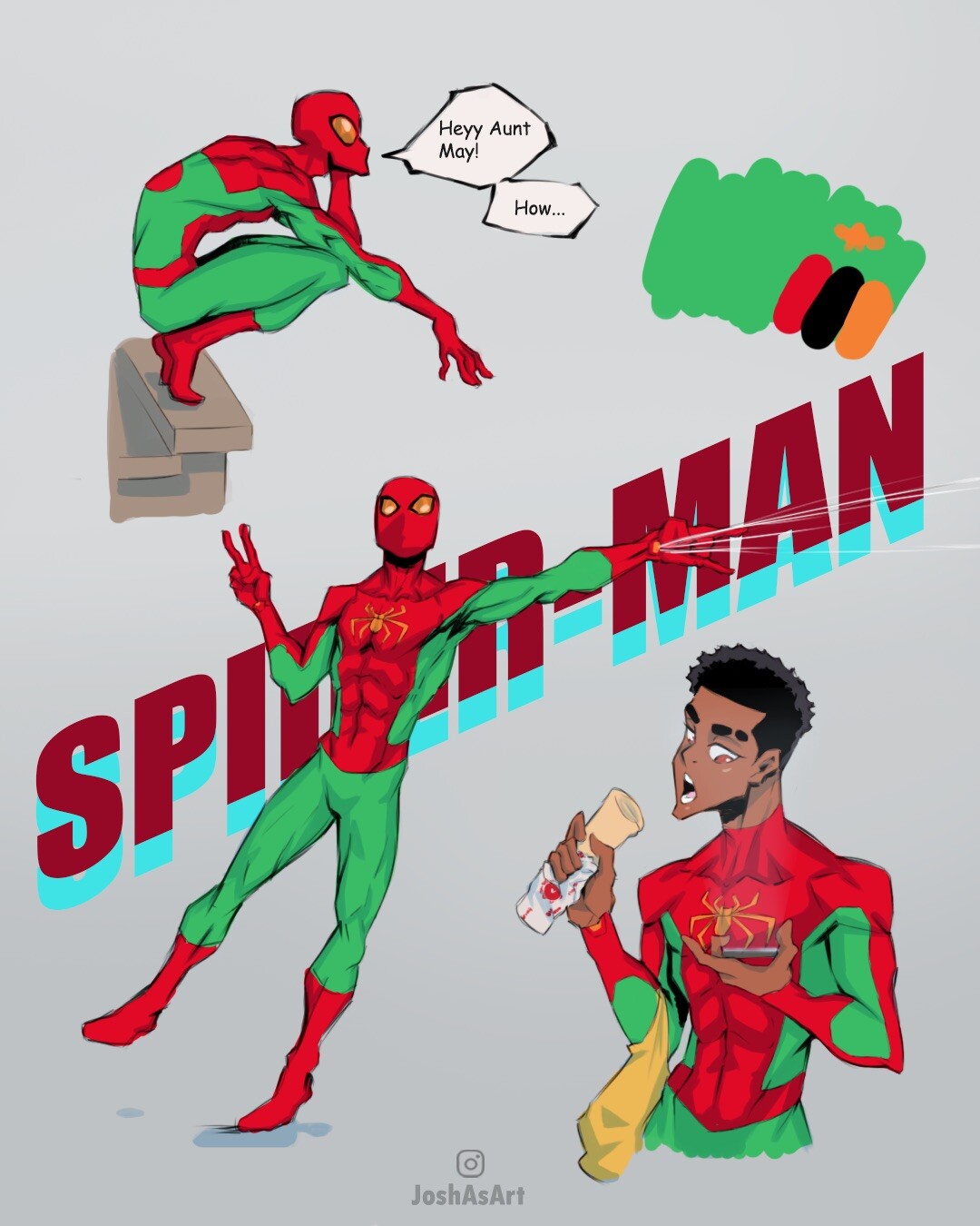 ArtStation - Zed Spider-Man