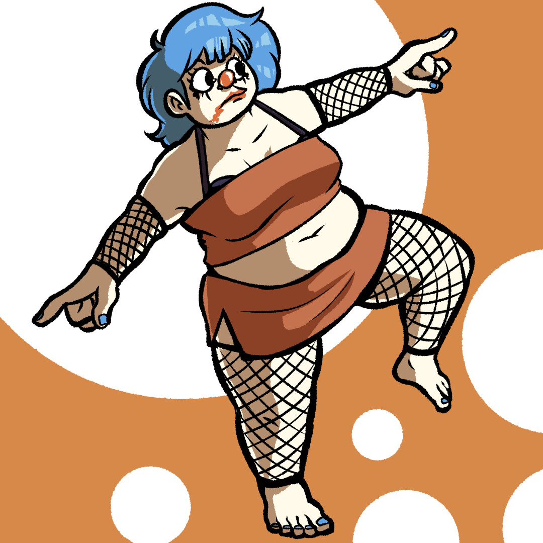 ArtStation - Bubu the Clown - Original Character