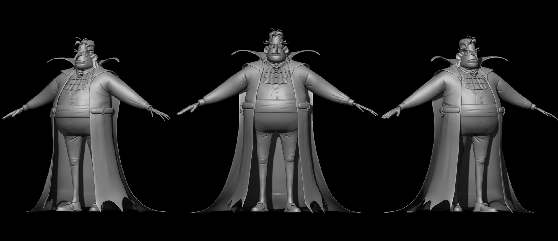 Sergio Serrano - Butler- Stylized Realtime Character