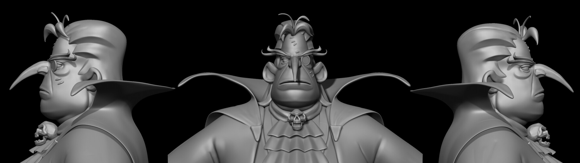 Sergio Serrano - Butler- Stylized Realtime Character