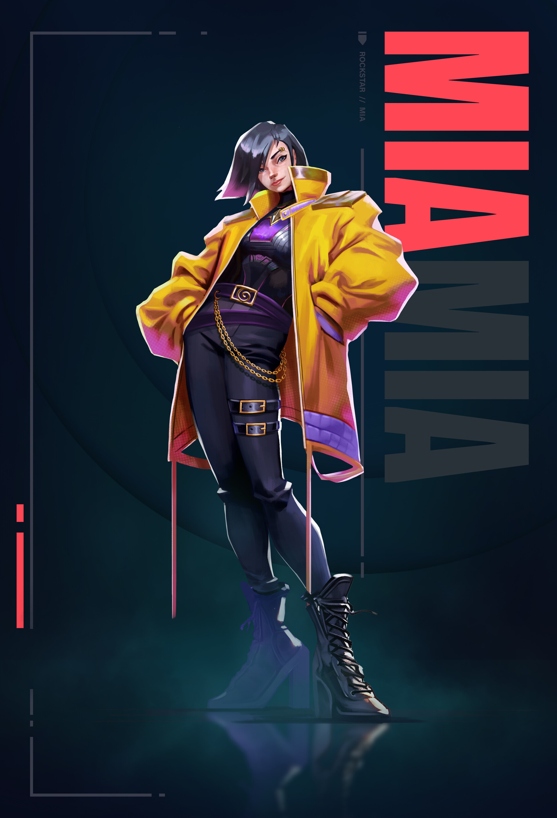 ArtStation - Rockstar - Mia