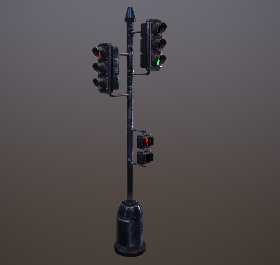 ArtStation - Traffic light