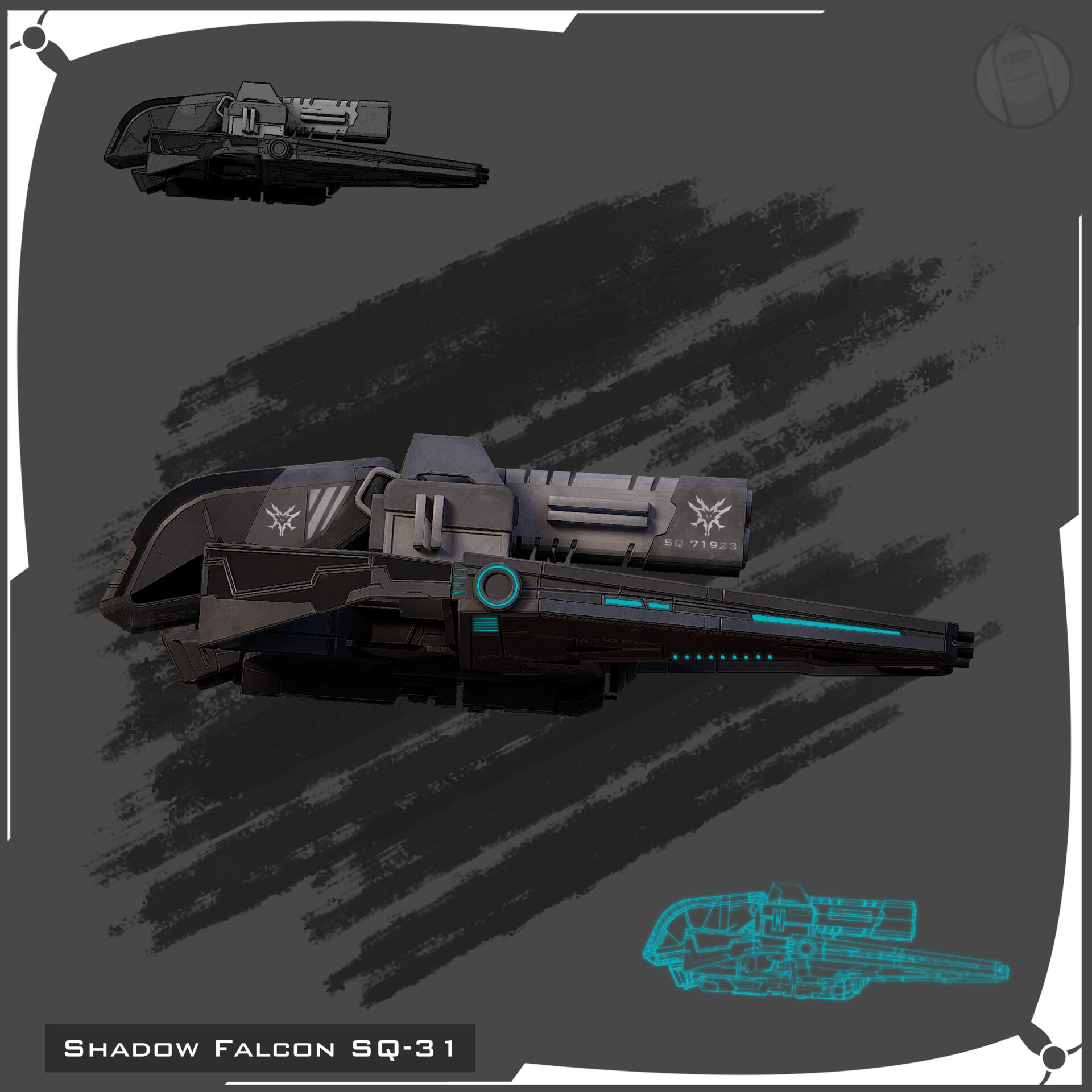 ArtStation - Shadow Falcon SQ-31