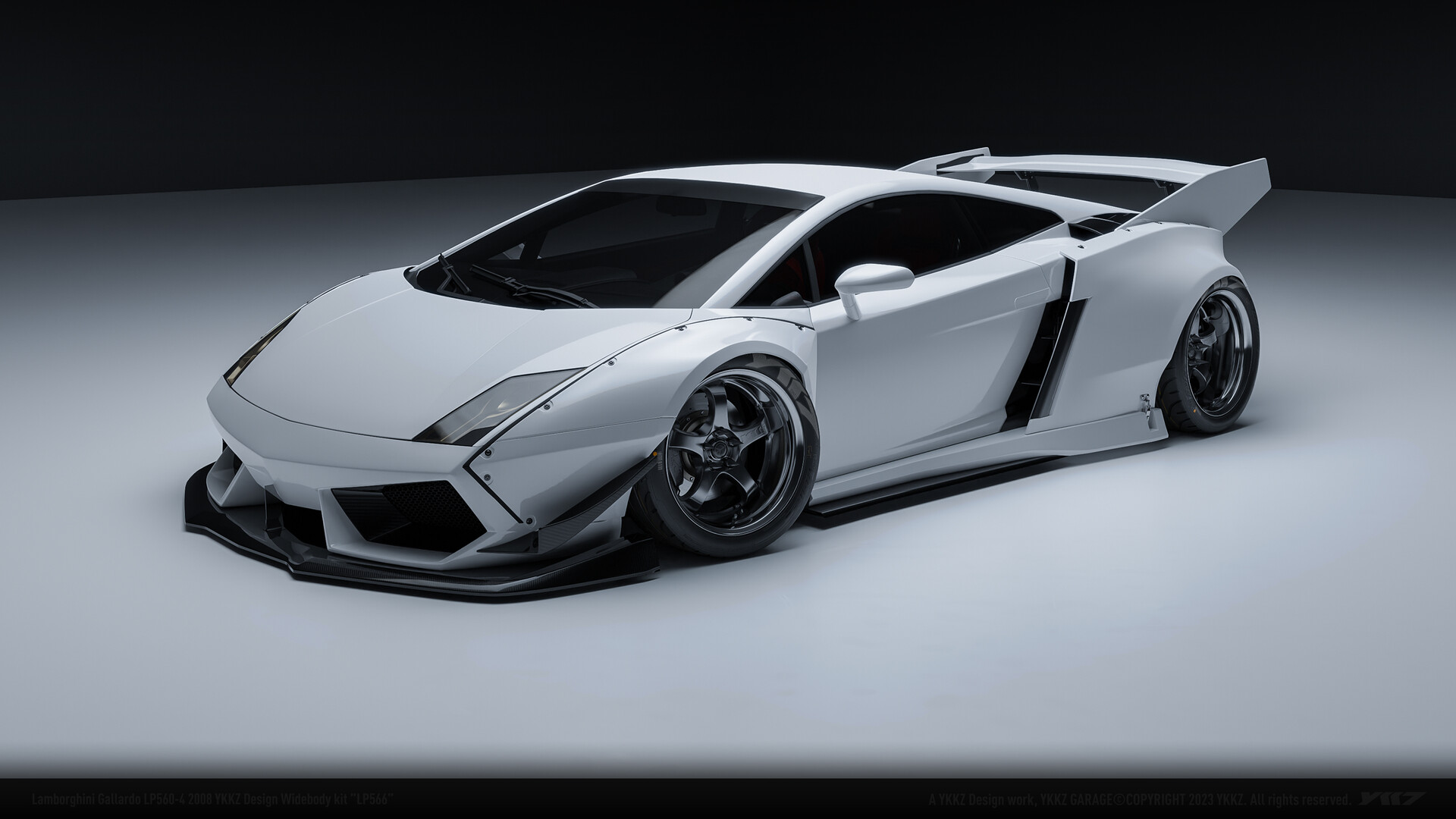 YKKZ - Lamborghini Gallardo Widebody kit "LP566" & Livery "TOMBOY"