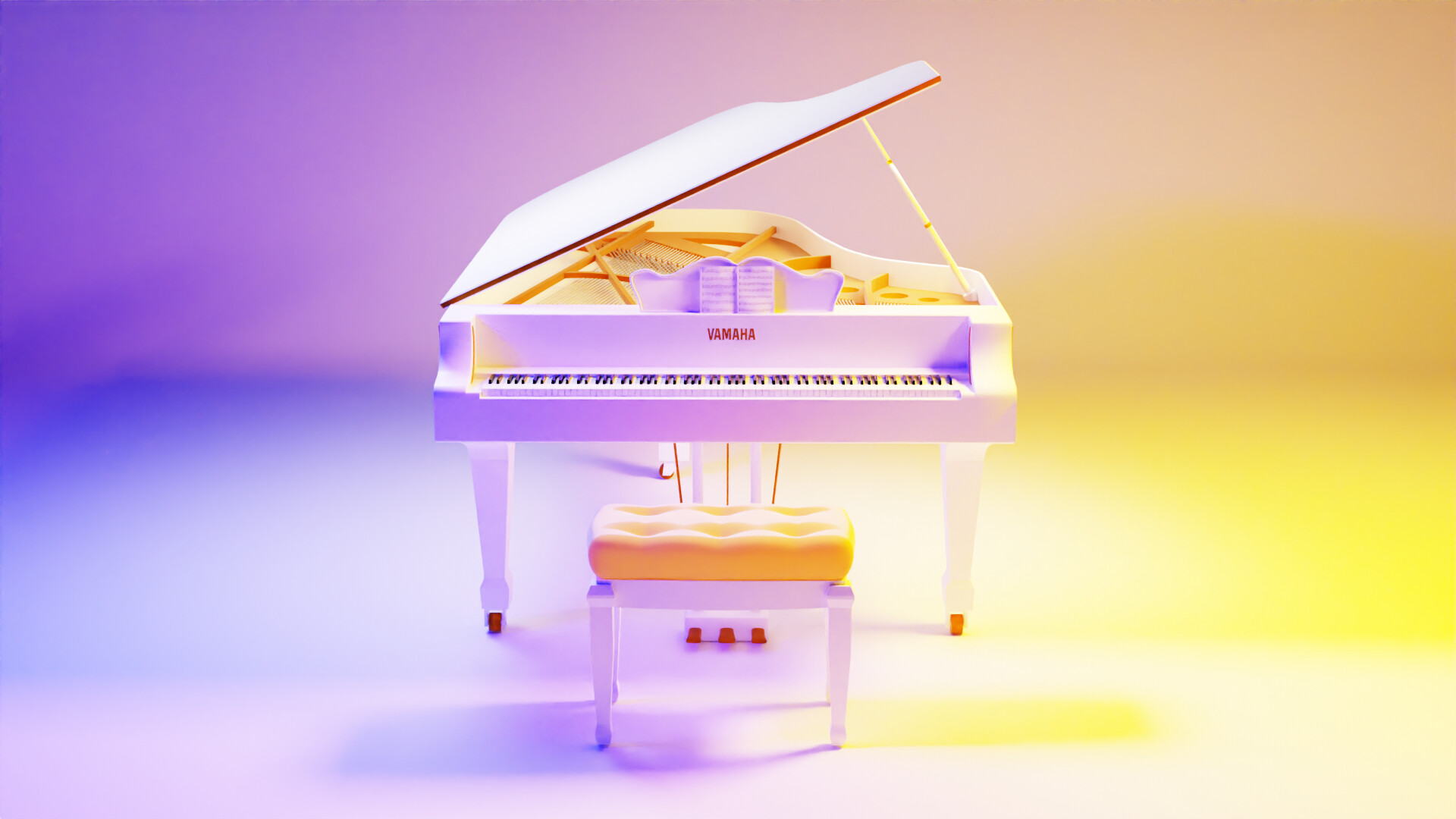 ArtStation - Grand Piano