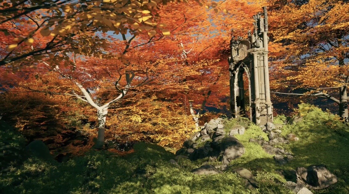 ArtStation - Yellow ruins