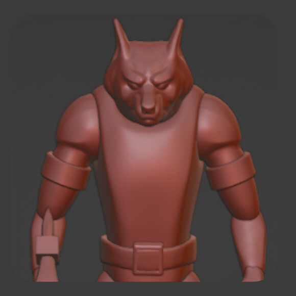 ArtStation - EQ Gnoll Sculpt