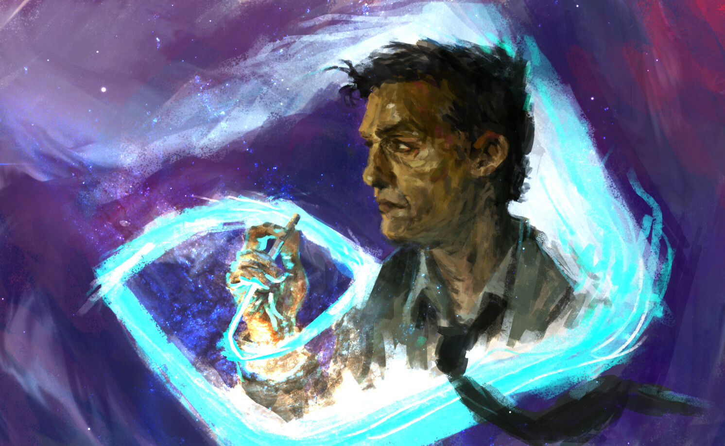 ArtStation - True Detective - Rustin Cohle Fan Art