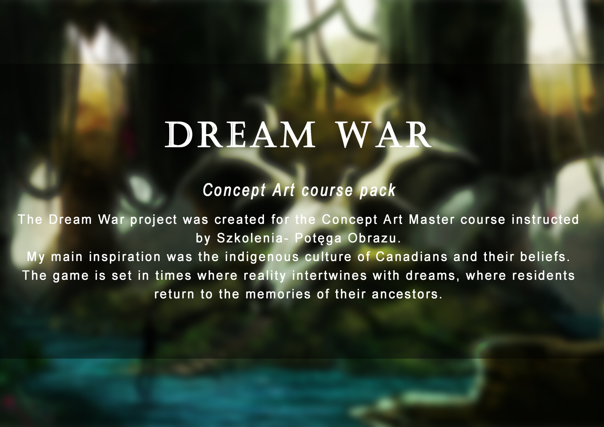 ArtStation - DREAM WAR- CONCEPT ART COURSE