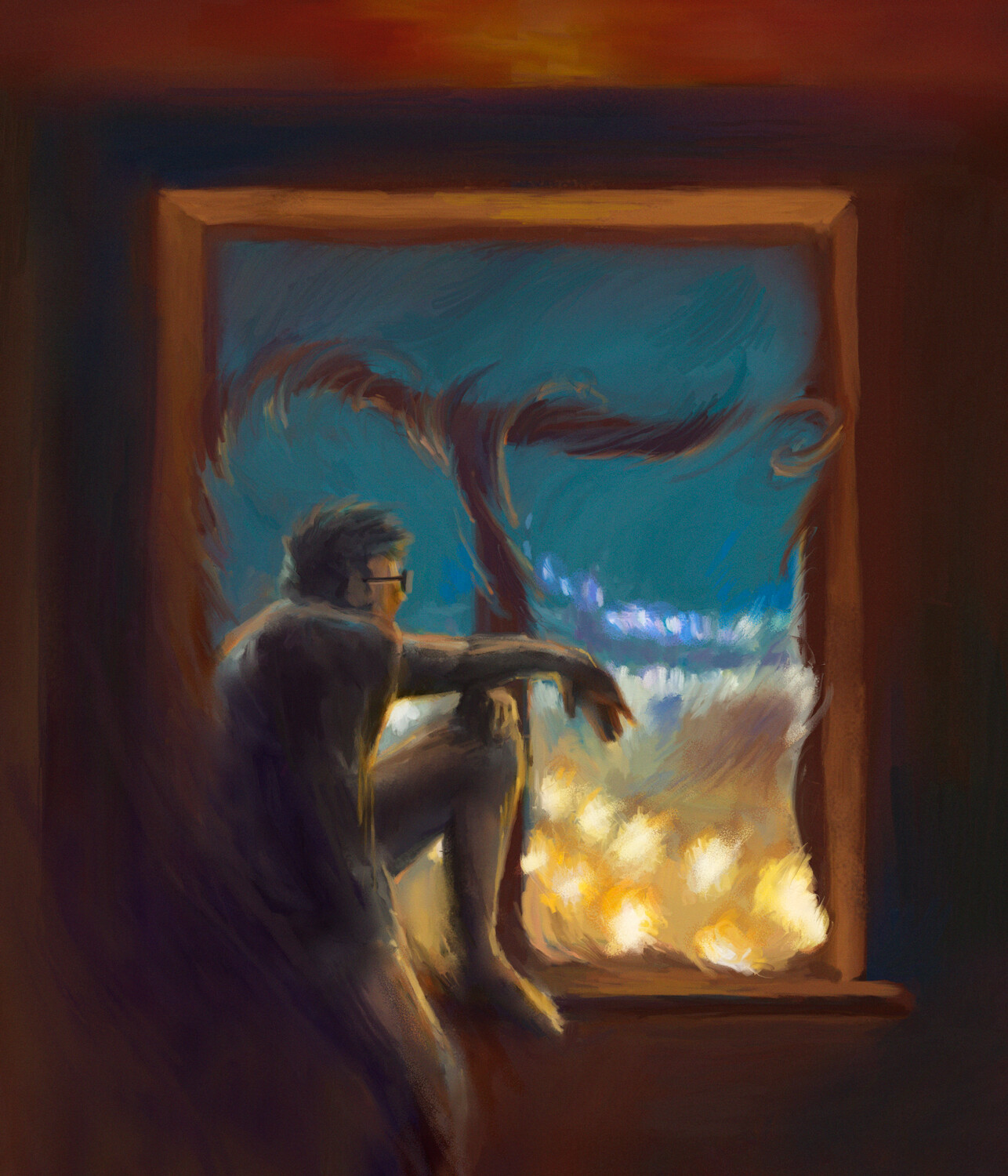 ArtStation - Night Window