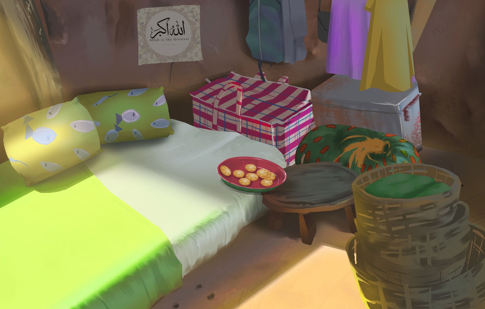 ArtStation - Halima's Vote: Backgrounds