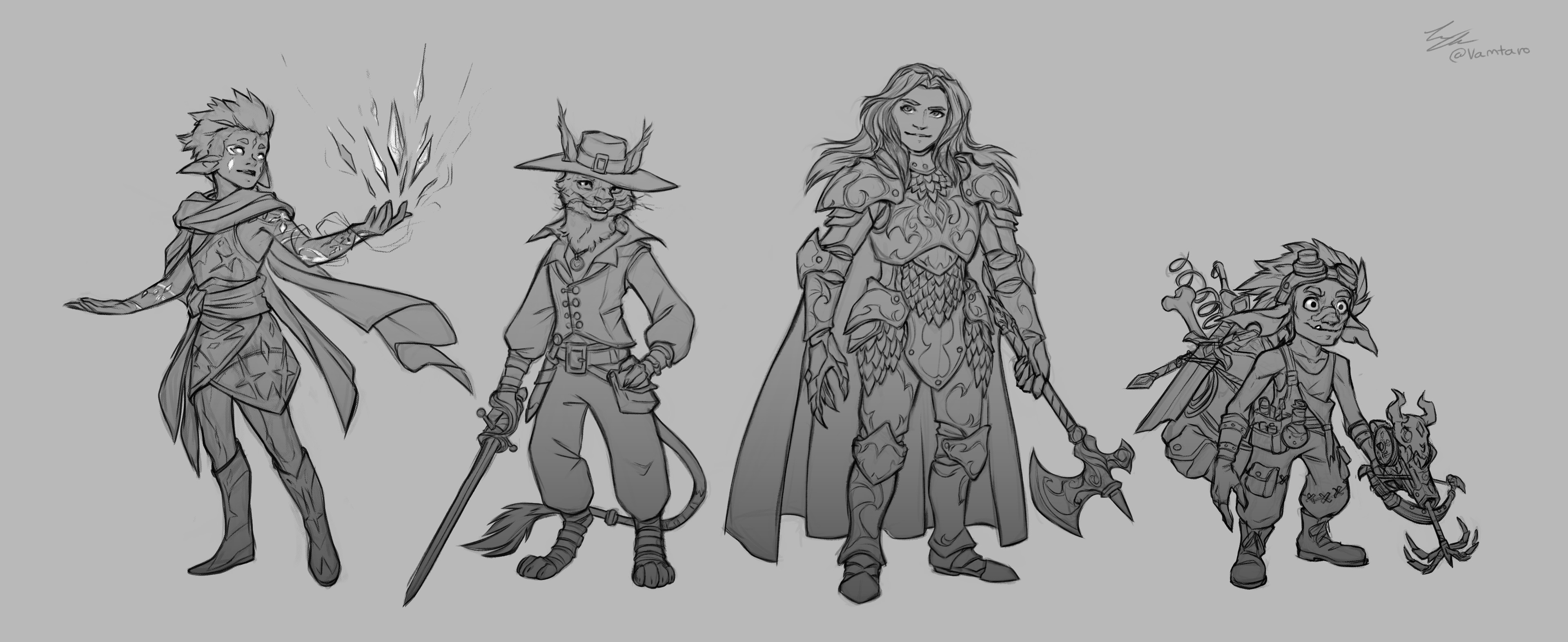 Laura Ambrosiano - TTRPG Supplement Book Cover Commission - Tome of ...