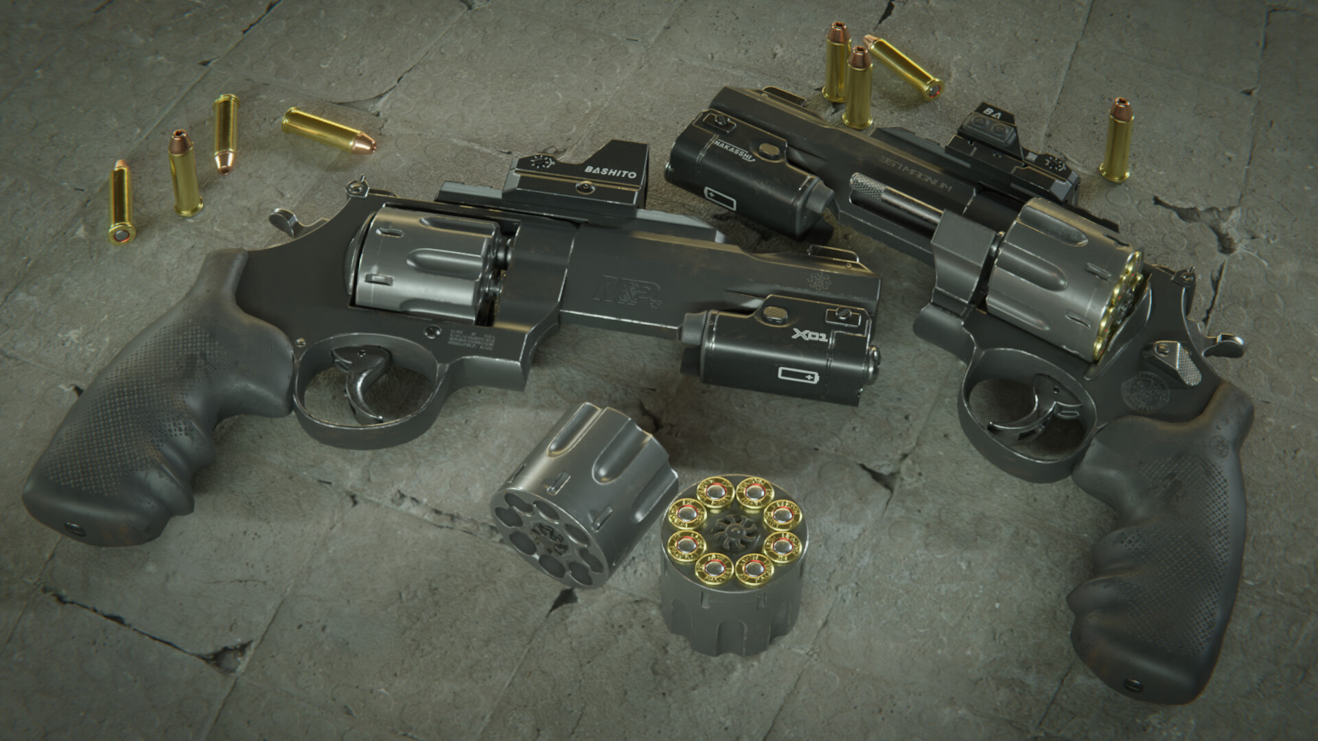 ArtStation - Weapons Collection | 8-Chamber Magnum