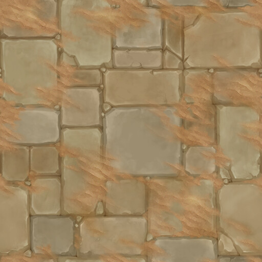 ArtStation - hand drawing texture