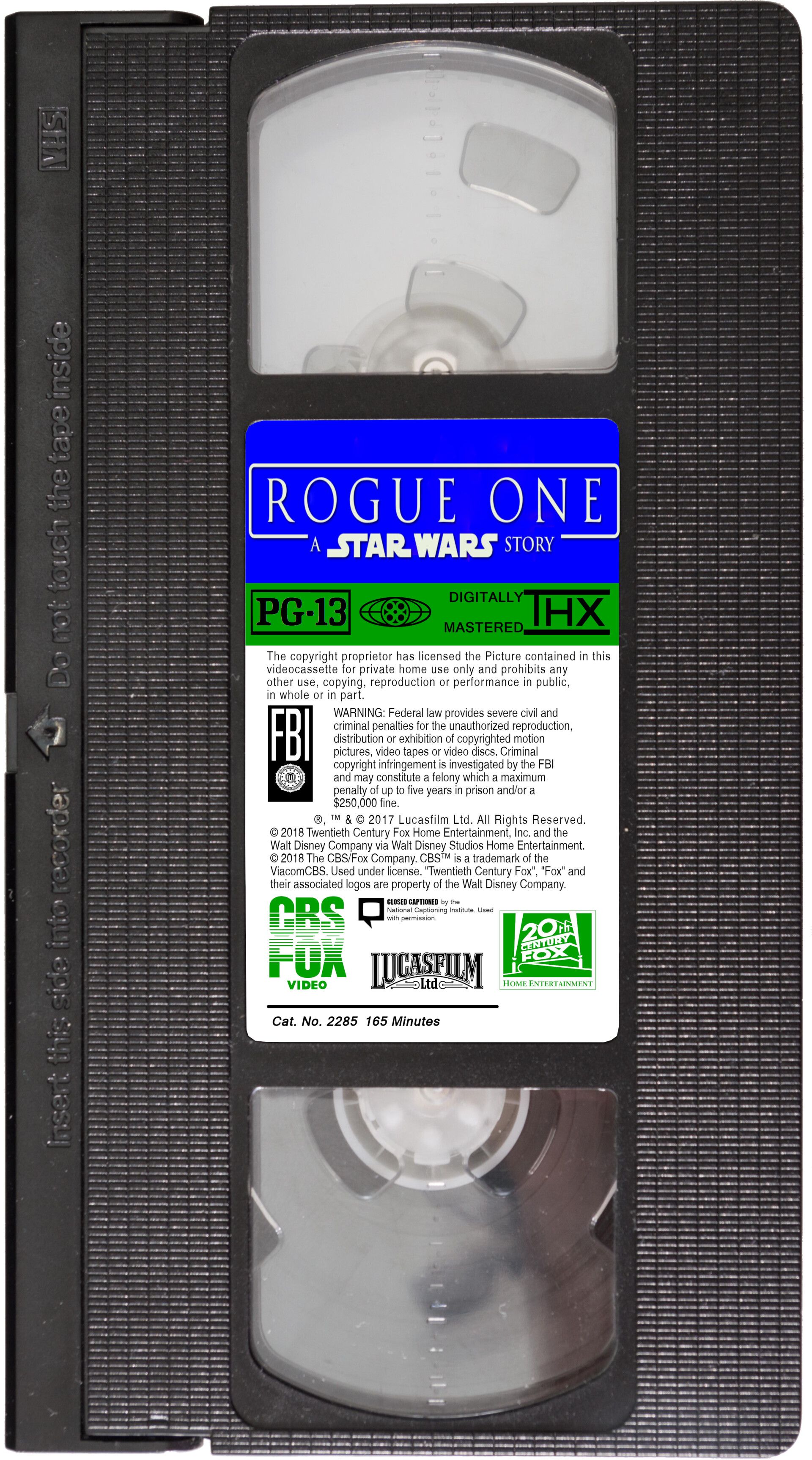 ArtStation - Rogue One VHS Tape Design