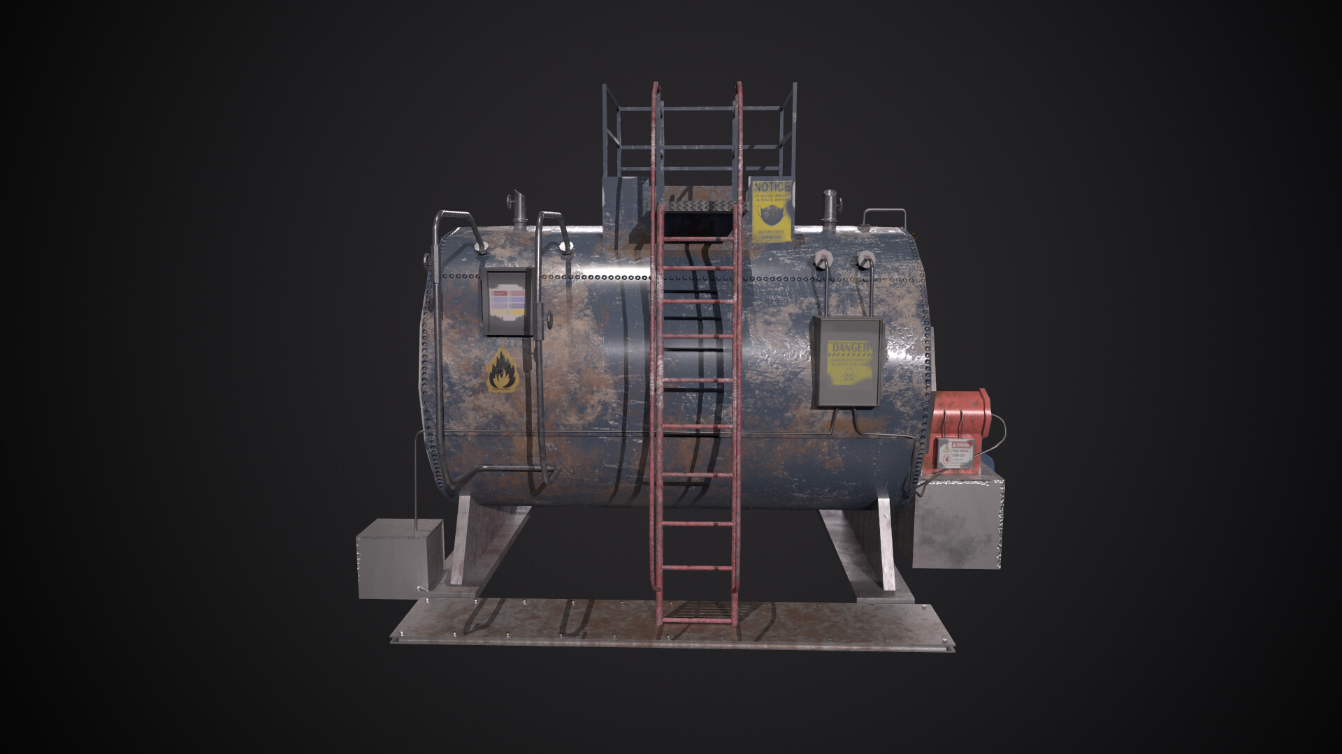ArtStation - Industrial Oil Tank