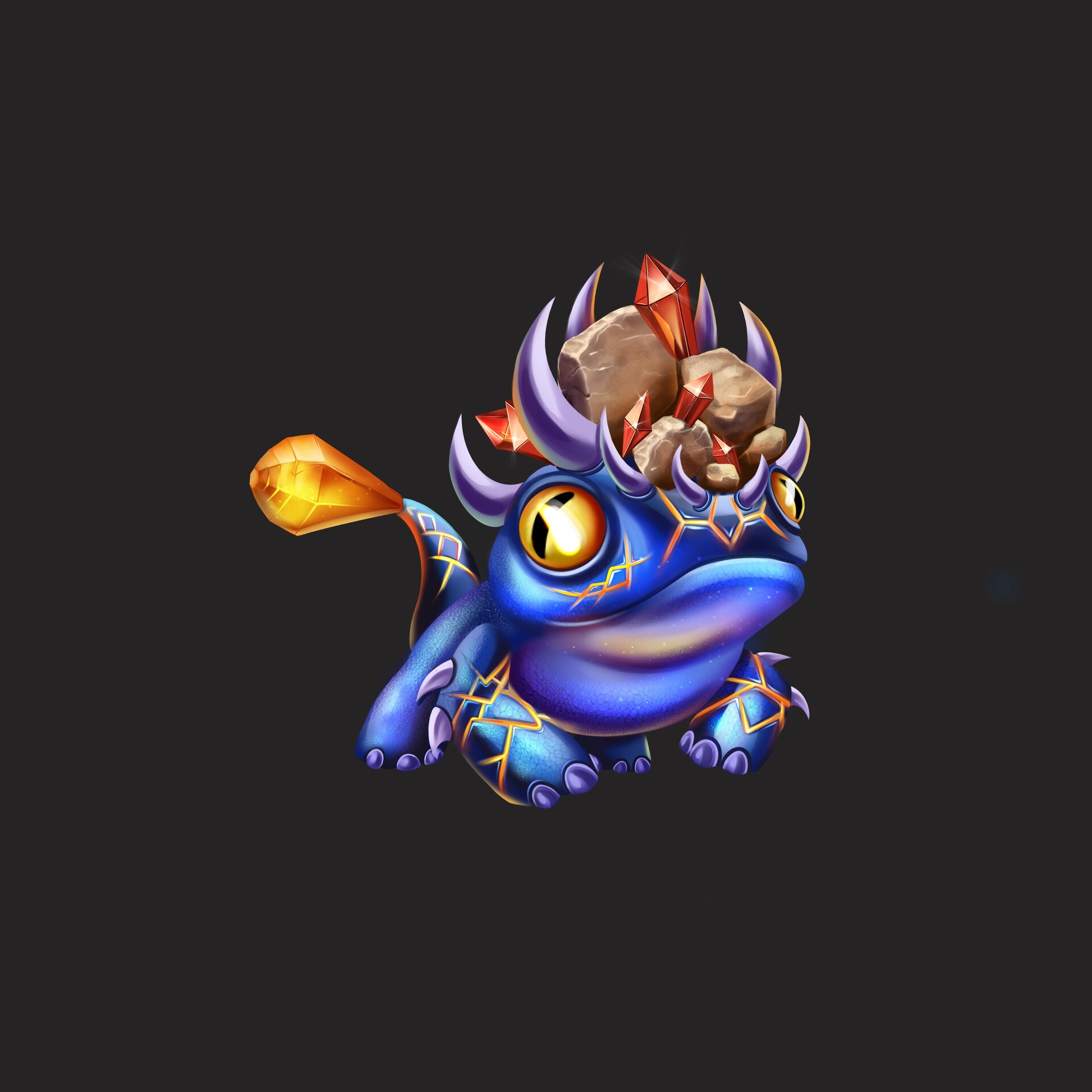 ArtStation - Stone dragon