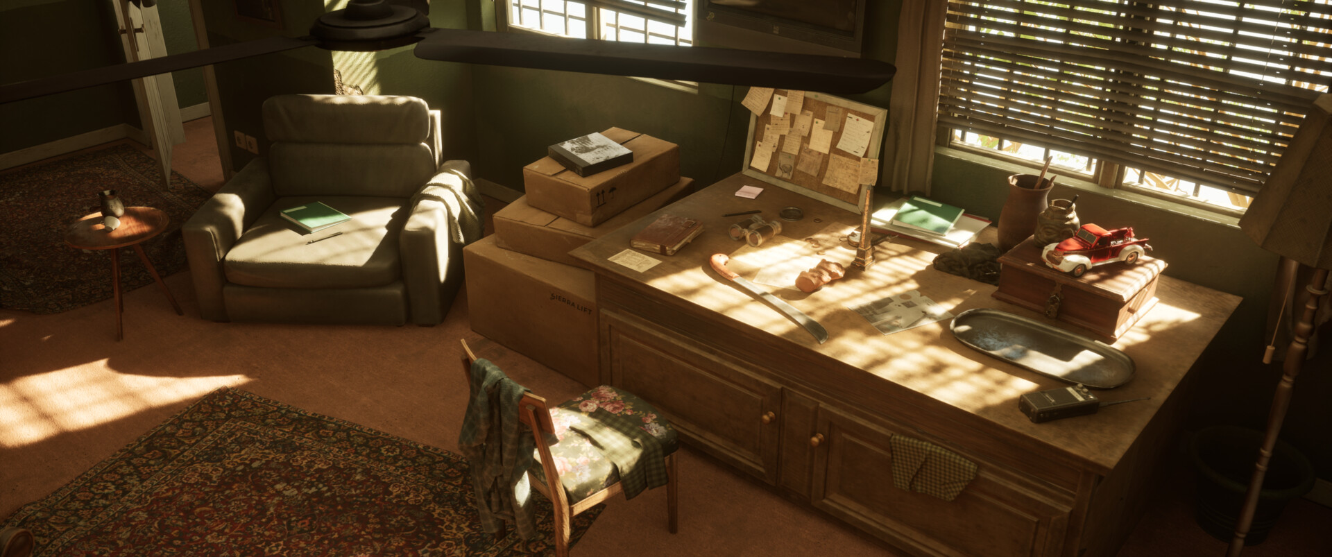 ArtStation - A room Lighting Study | Part 1