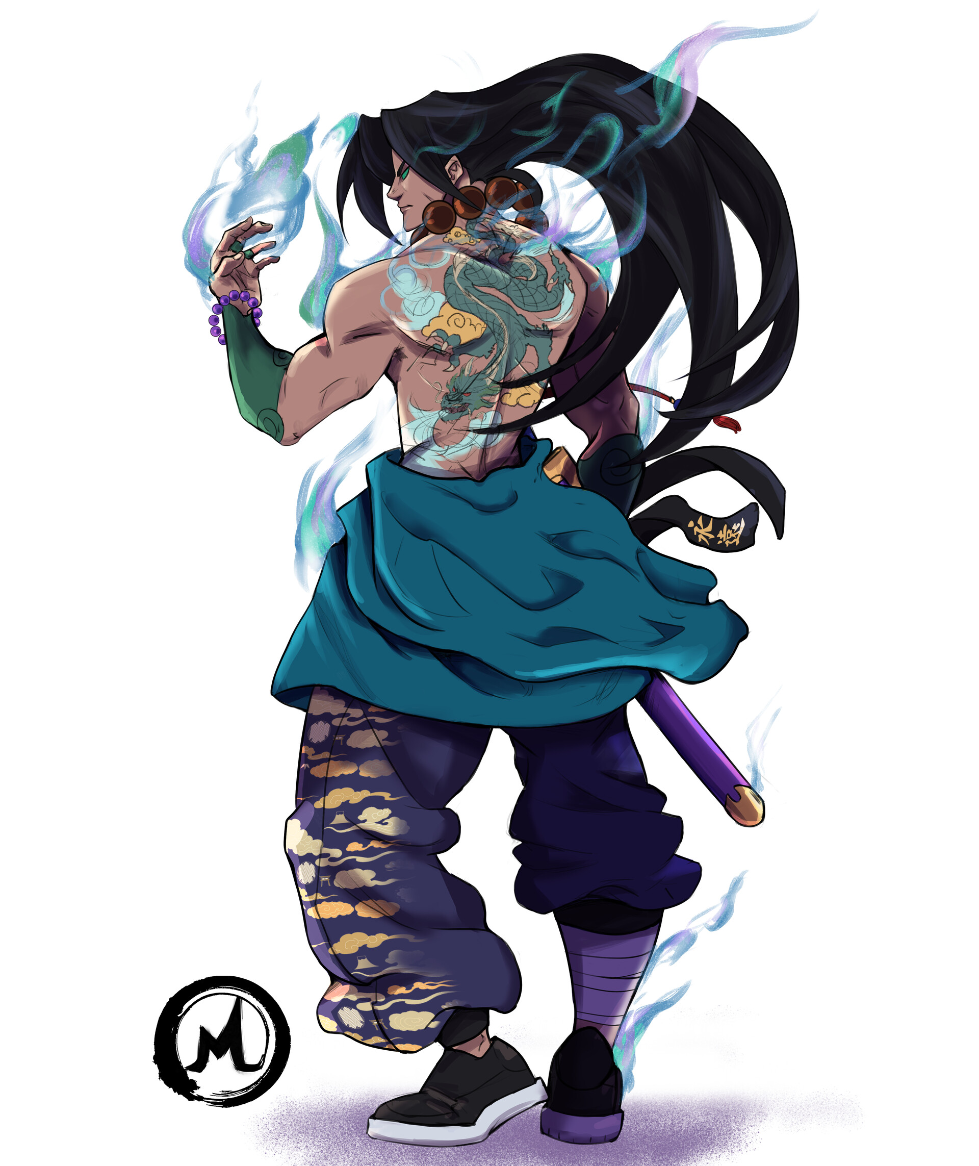 ArtStation - Dragon Fighting Style