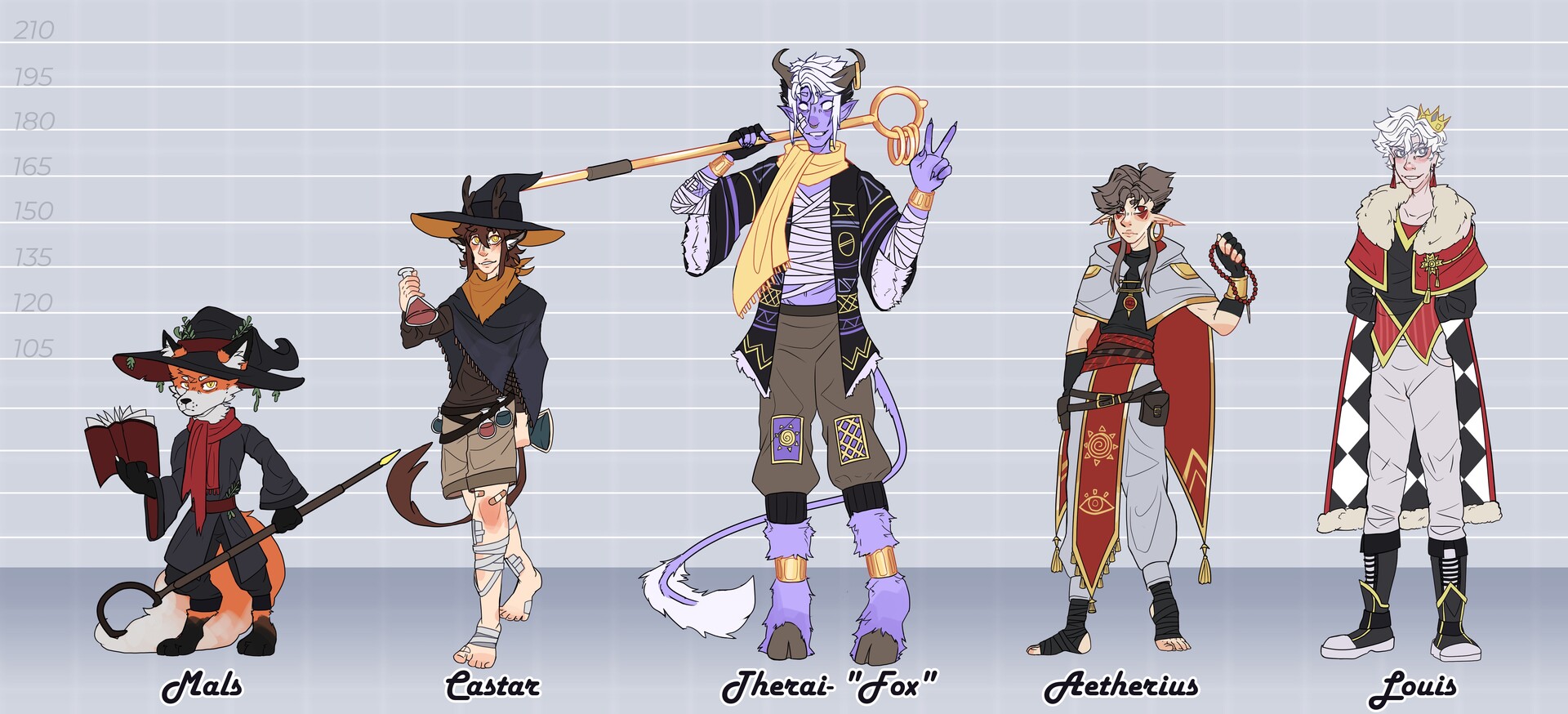 ArtStation - Character lineup