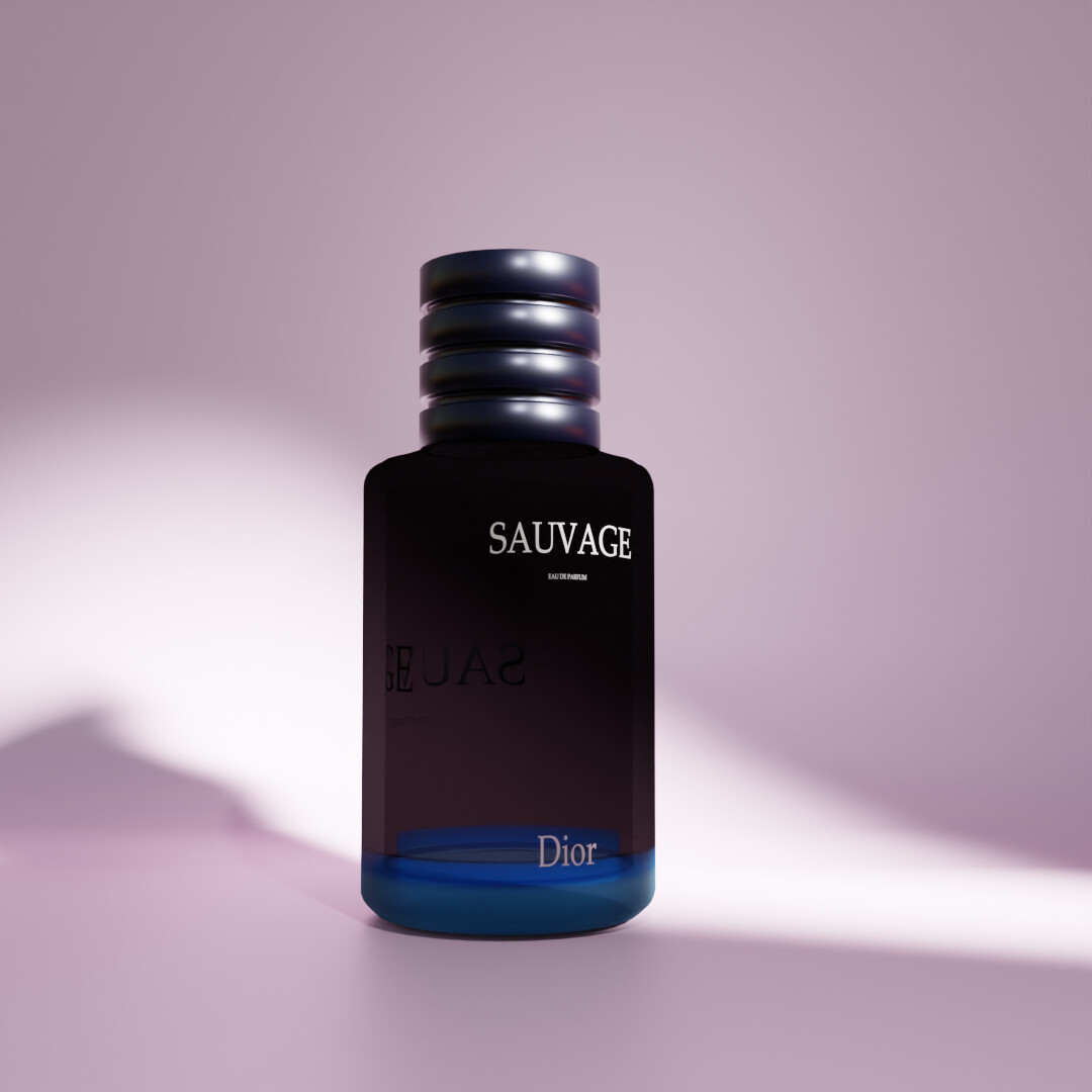 ArtStation - First perfume bootle