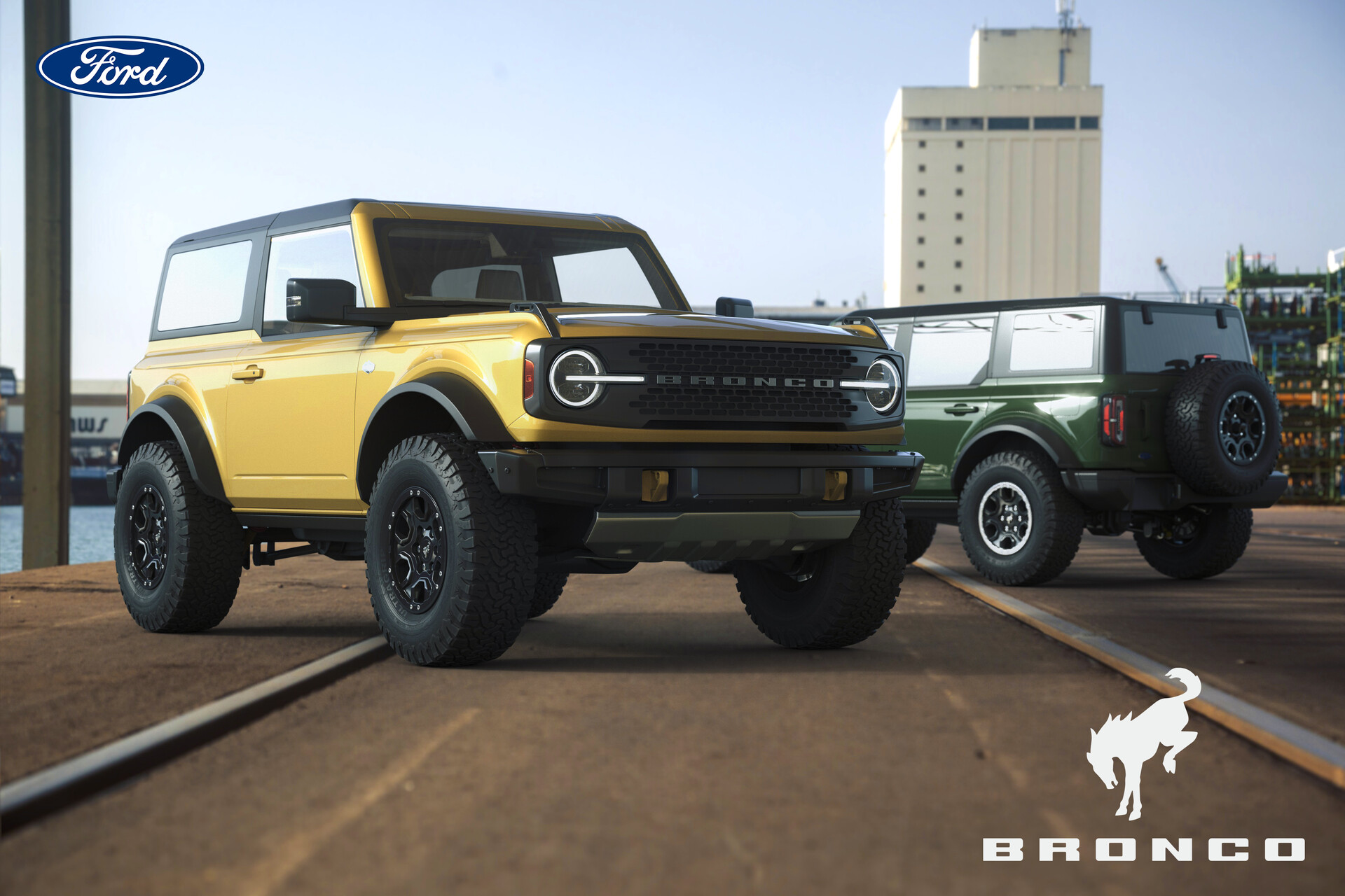 ArtStation - Ford Bronco
