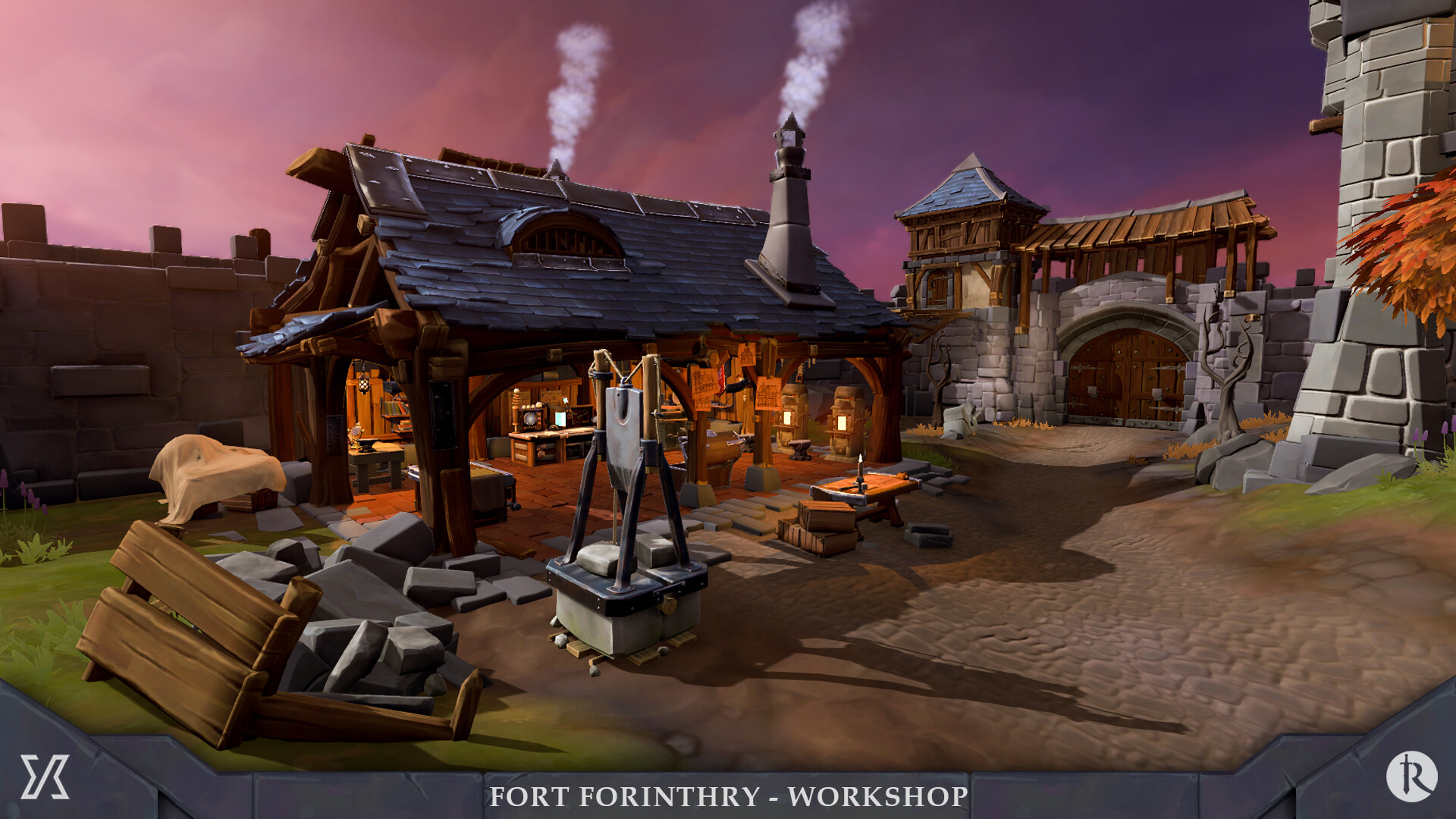 Jagex Games Studio - Environment Art - Fort Forinthry