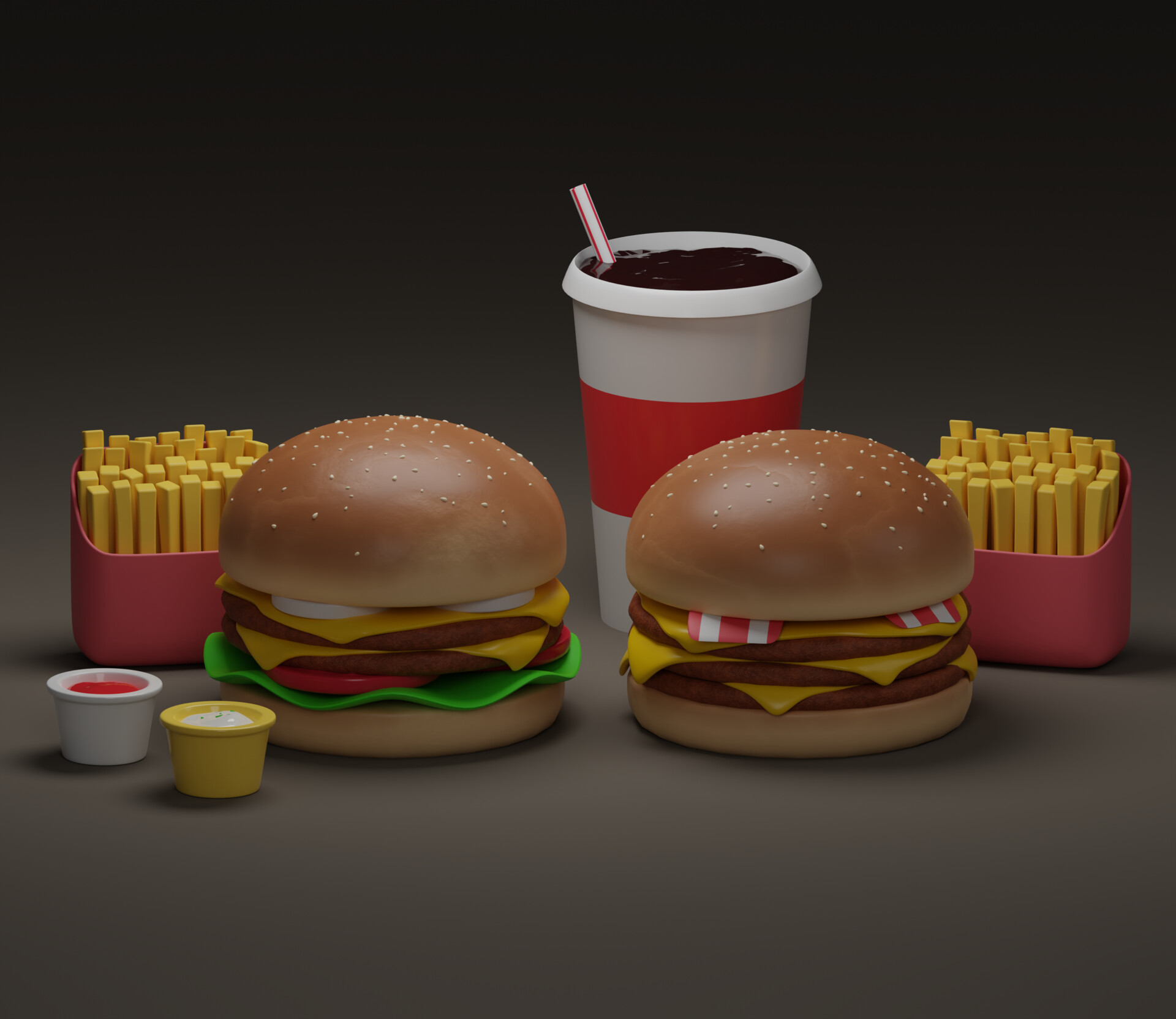 ArtStation - Burgers