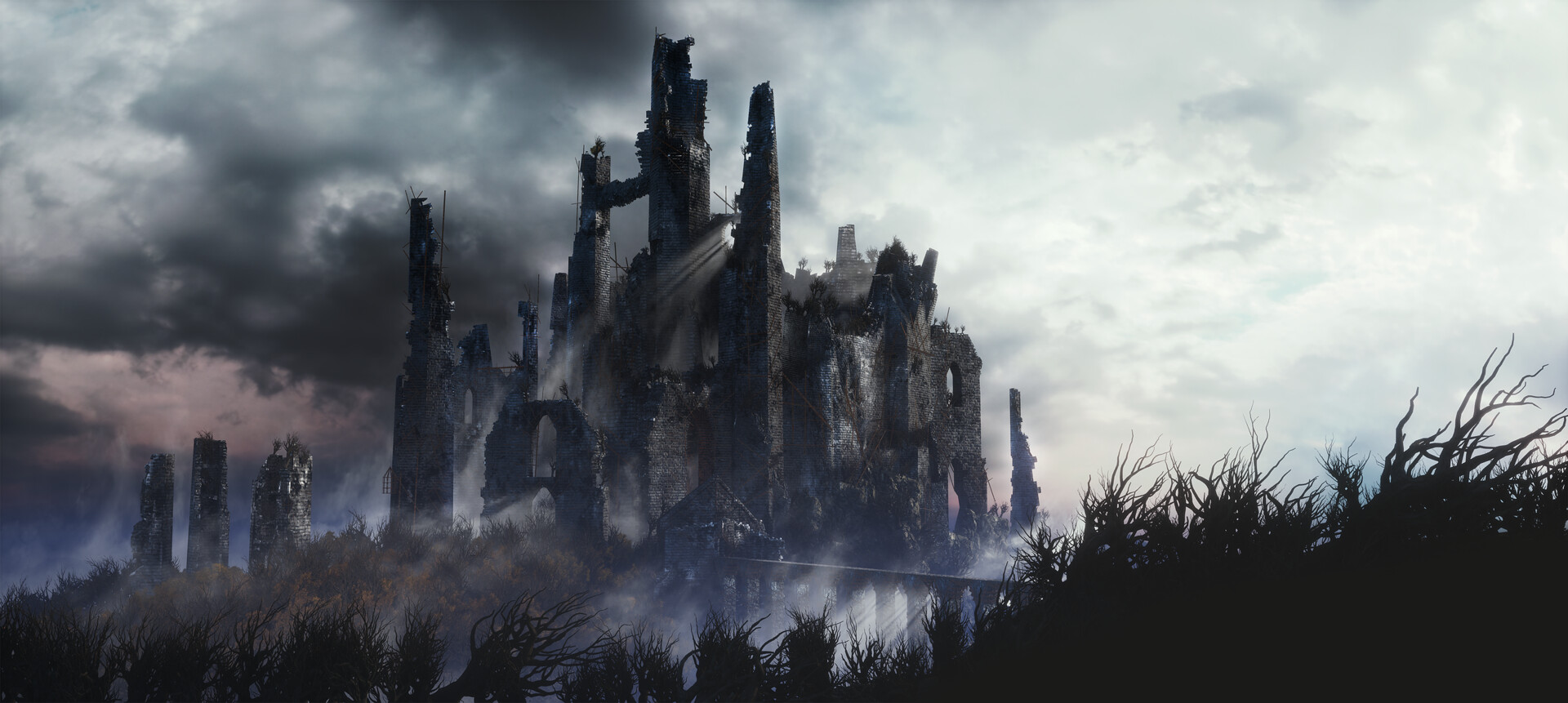 ArtStation - Dol Guldur Environment UE5.1