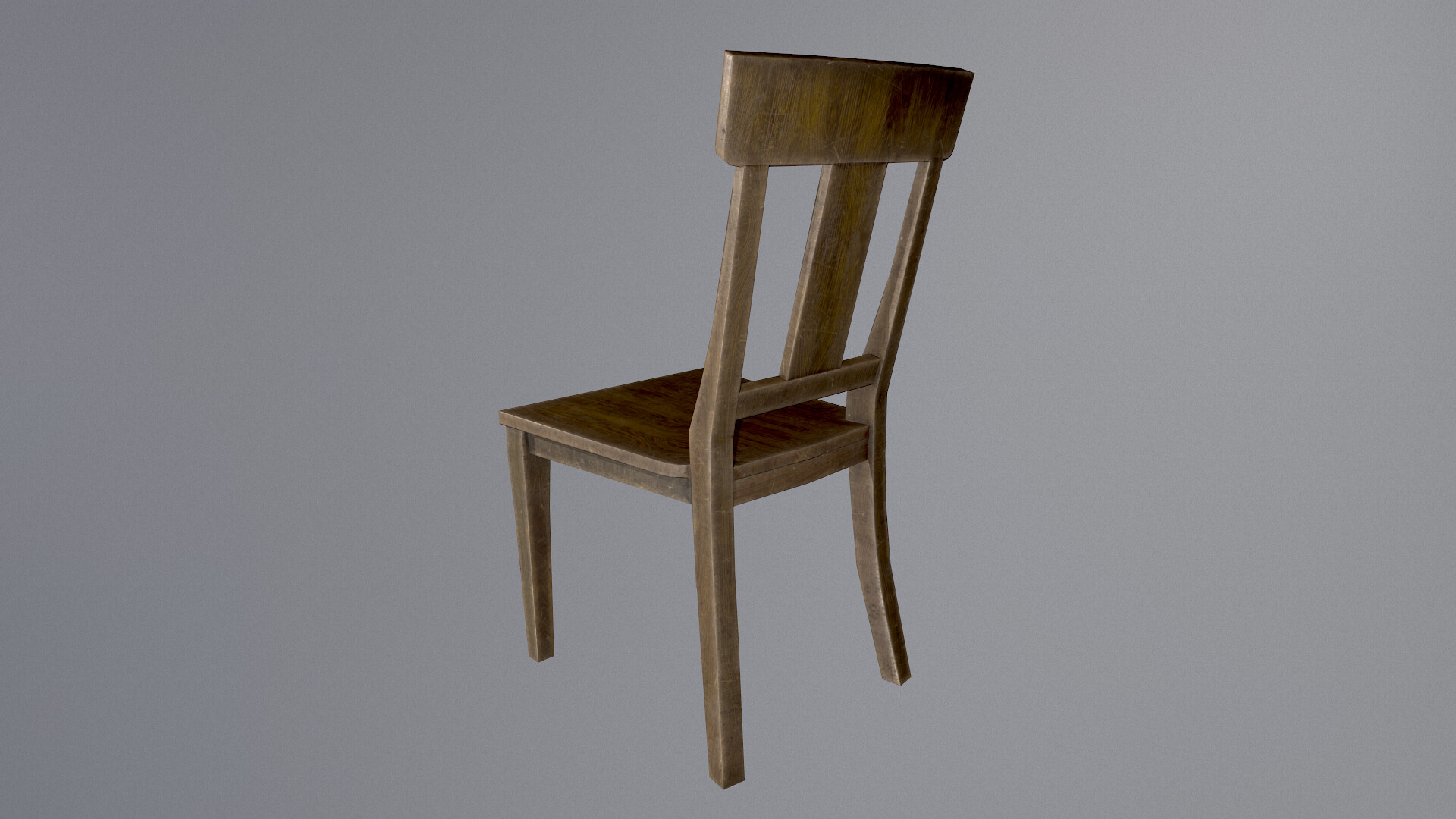 ArtStation - Old wooden chair