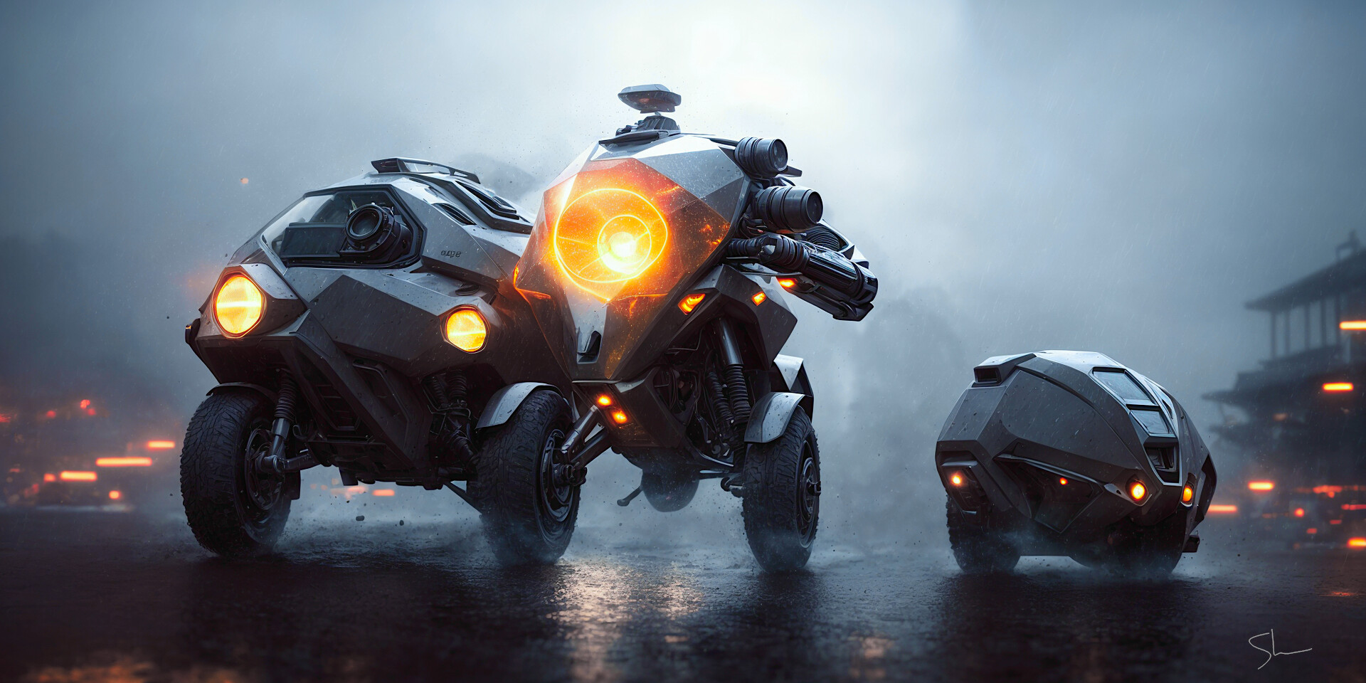 ArtStation - Drones by Shaun Moss