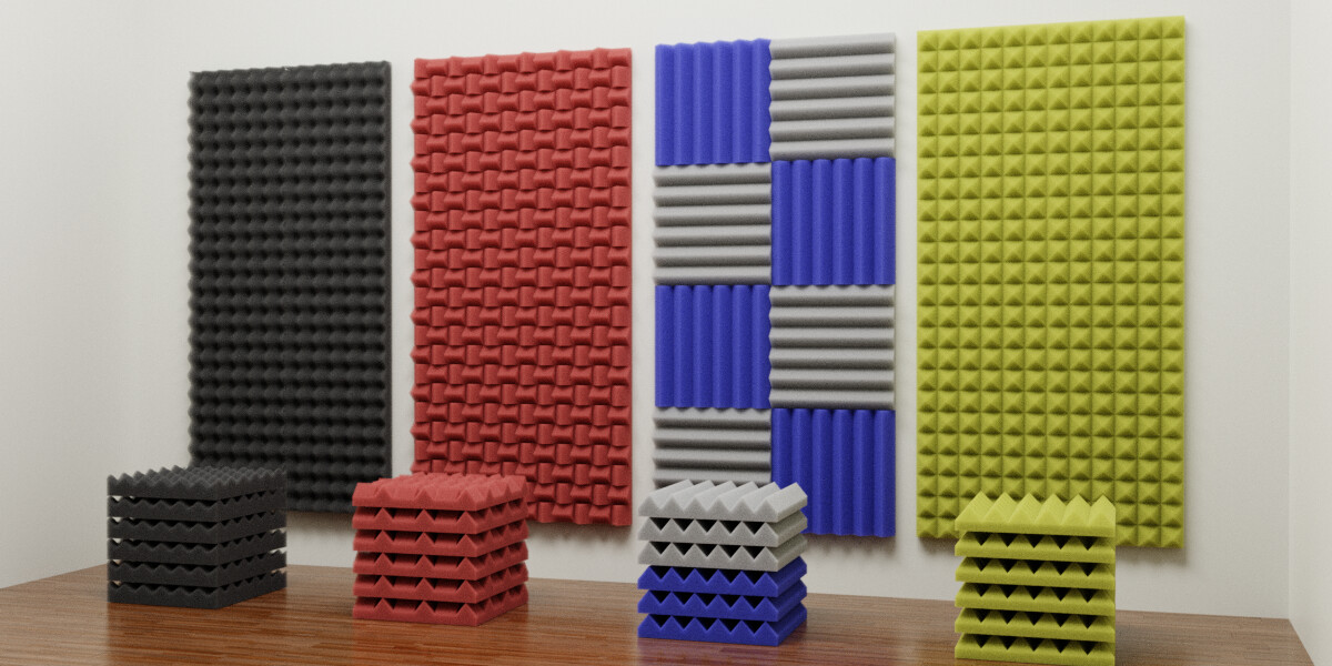 ArtStation - Acoustic Foam Panels