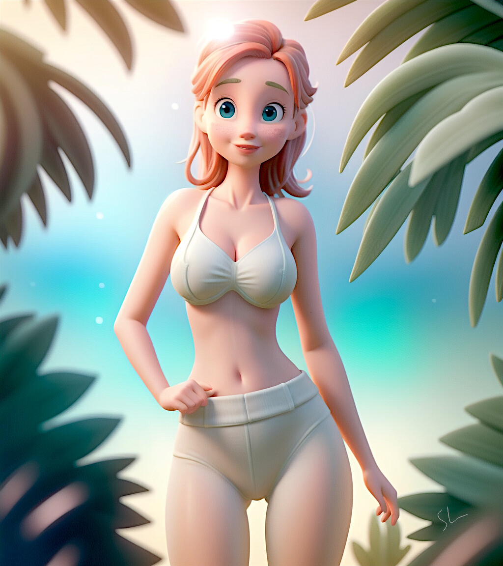 ArtStation - Sandy by Shaun Moss