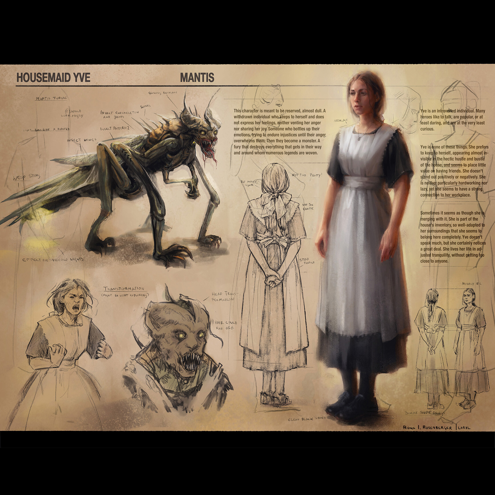 ArtStation - Housemaid Yve